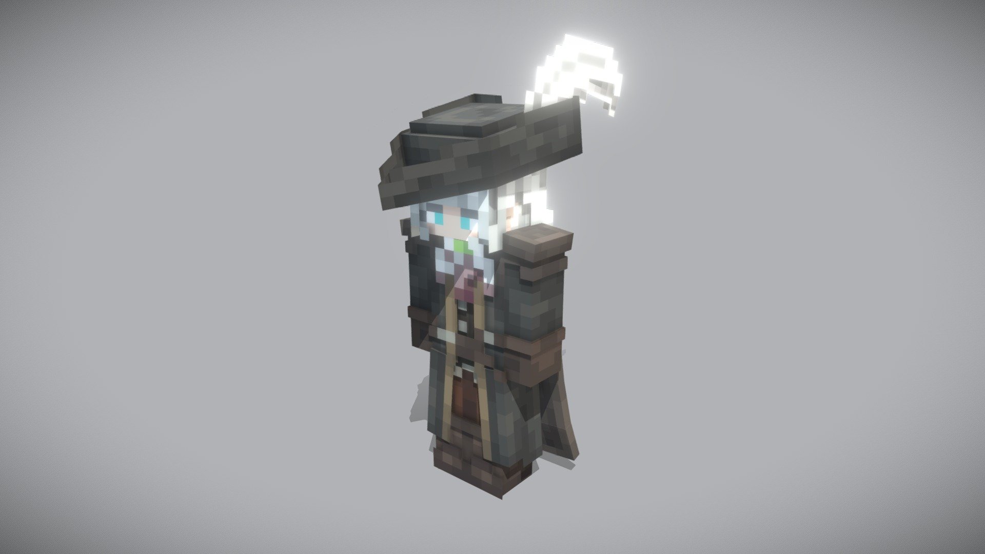 Lady Maria Bloodborne | Minecraft model - 3D model by kenddie [8fb4b1a ...