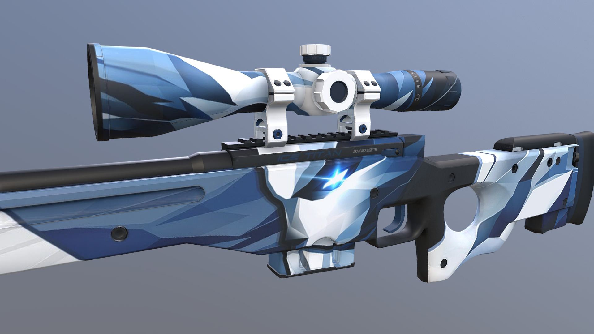 AWP ICE TITAN - 3D model by NorGlace (@glaciuscreations) [8fb4f50 ...