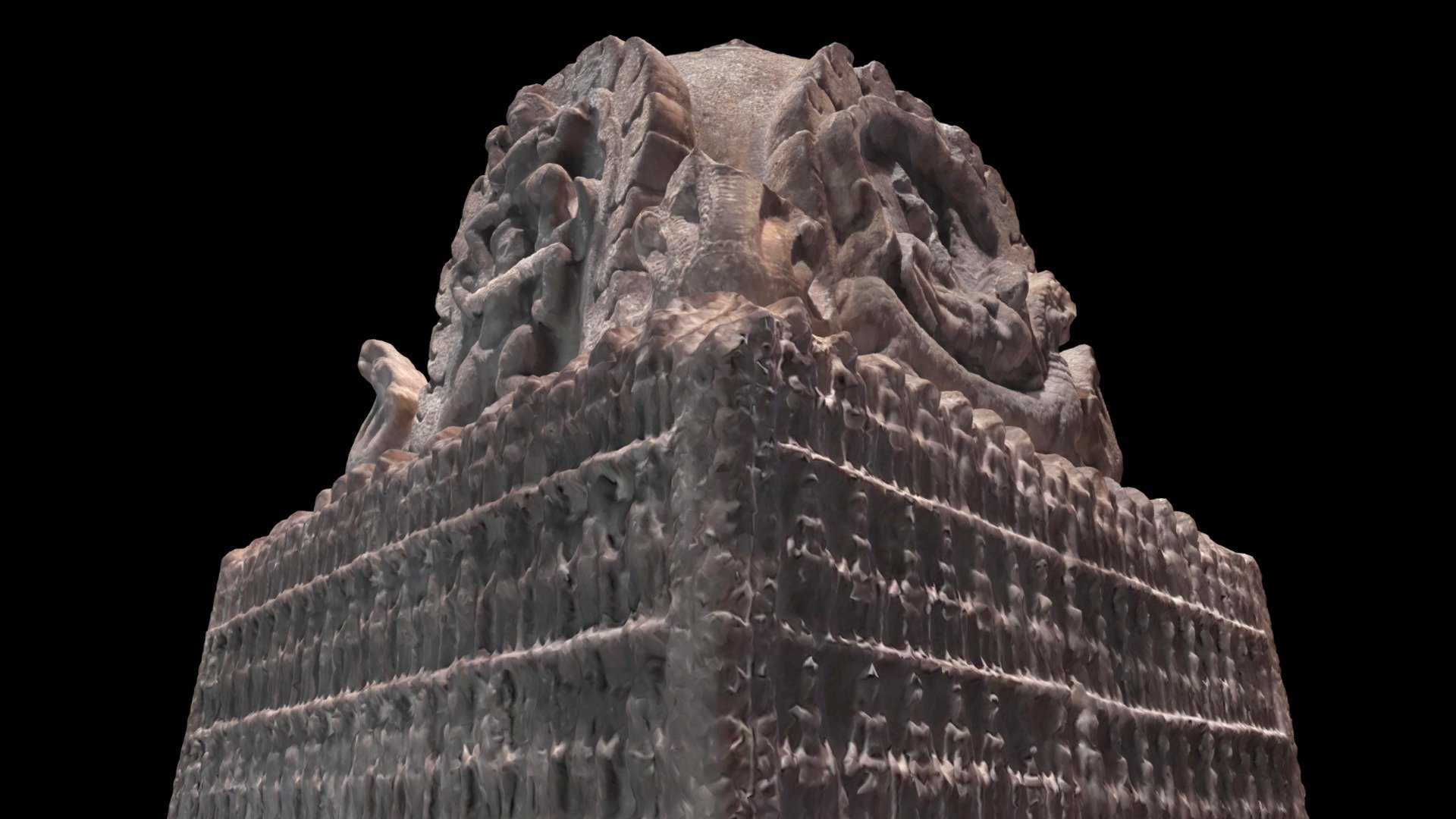 Monument Vishnouite (caitya) - 3D model by welmanstl [8fb563e] - Sketchfab