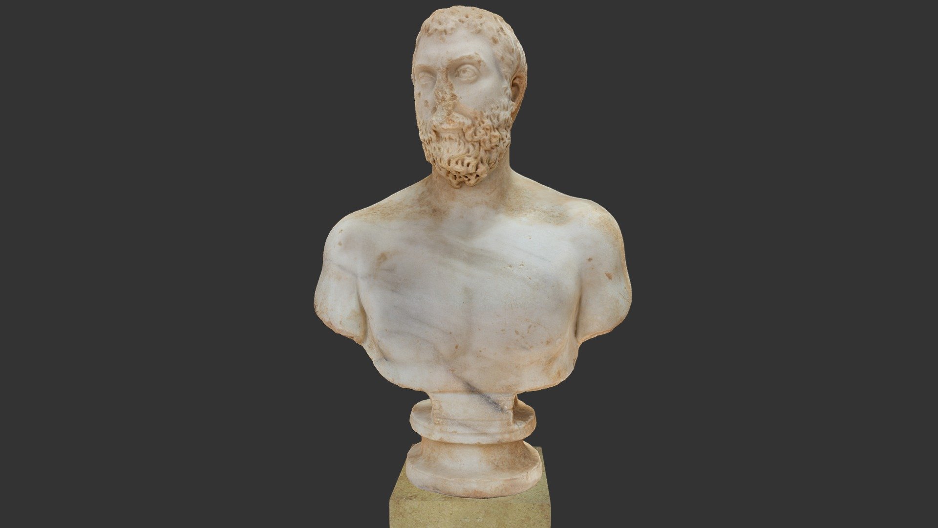 Buste d'un homme borgne - 3D model by The National Museum of Cherchell ...