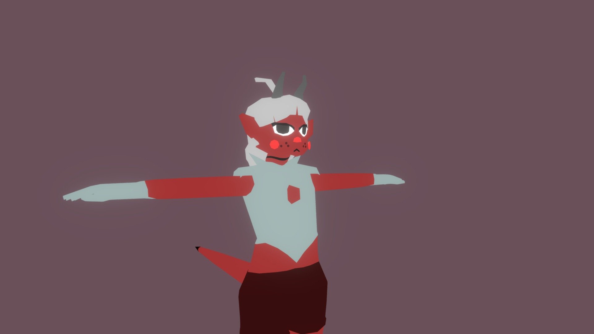 Tiefling Girl - 3D model by Spider-Raven (@xxkurtyswagxx420) [8fb9204 ...