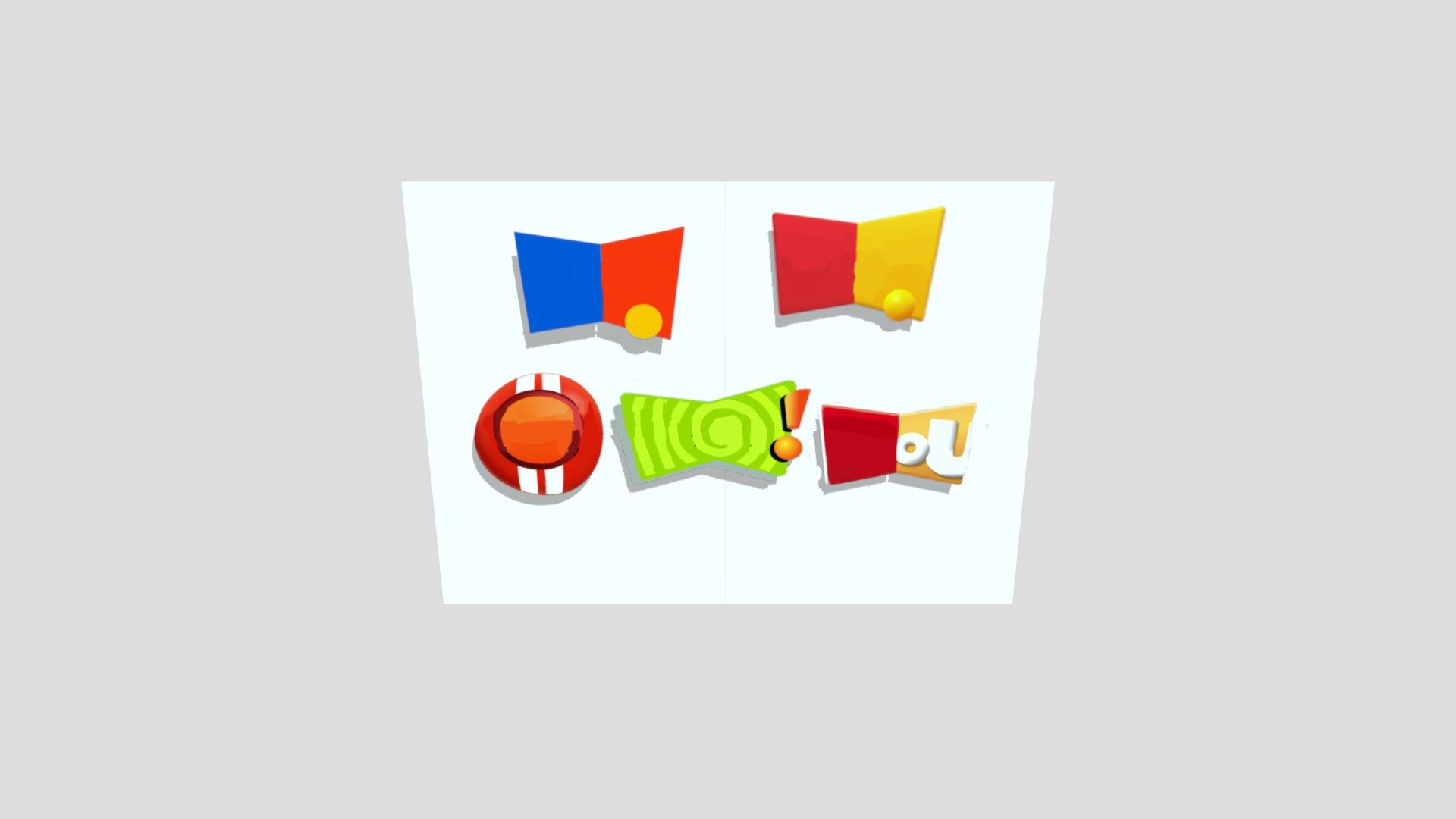TEXTLESS TF EVOLUTION LOGOS - Download Free 3D model by ...