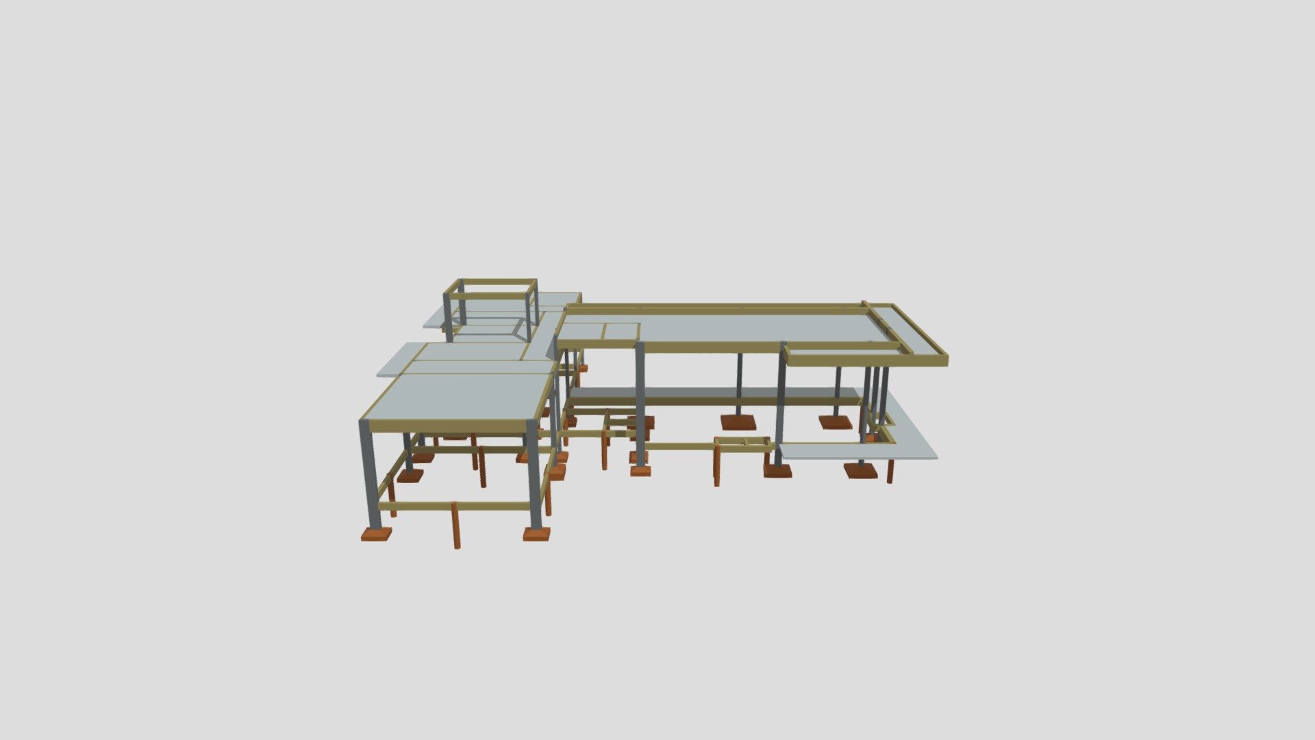 Estrutural OT - 3D model by Lays Brisot (@laysbrisot) [8fbac05] - Sketchfab
