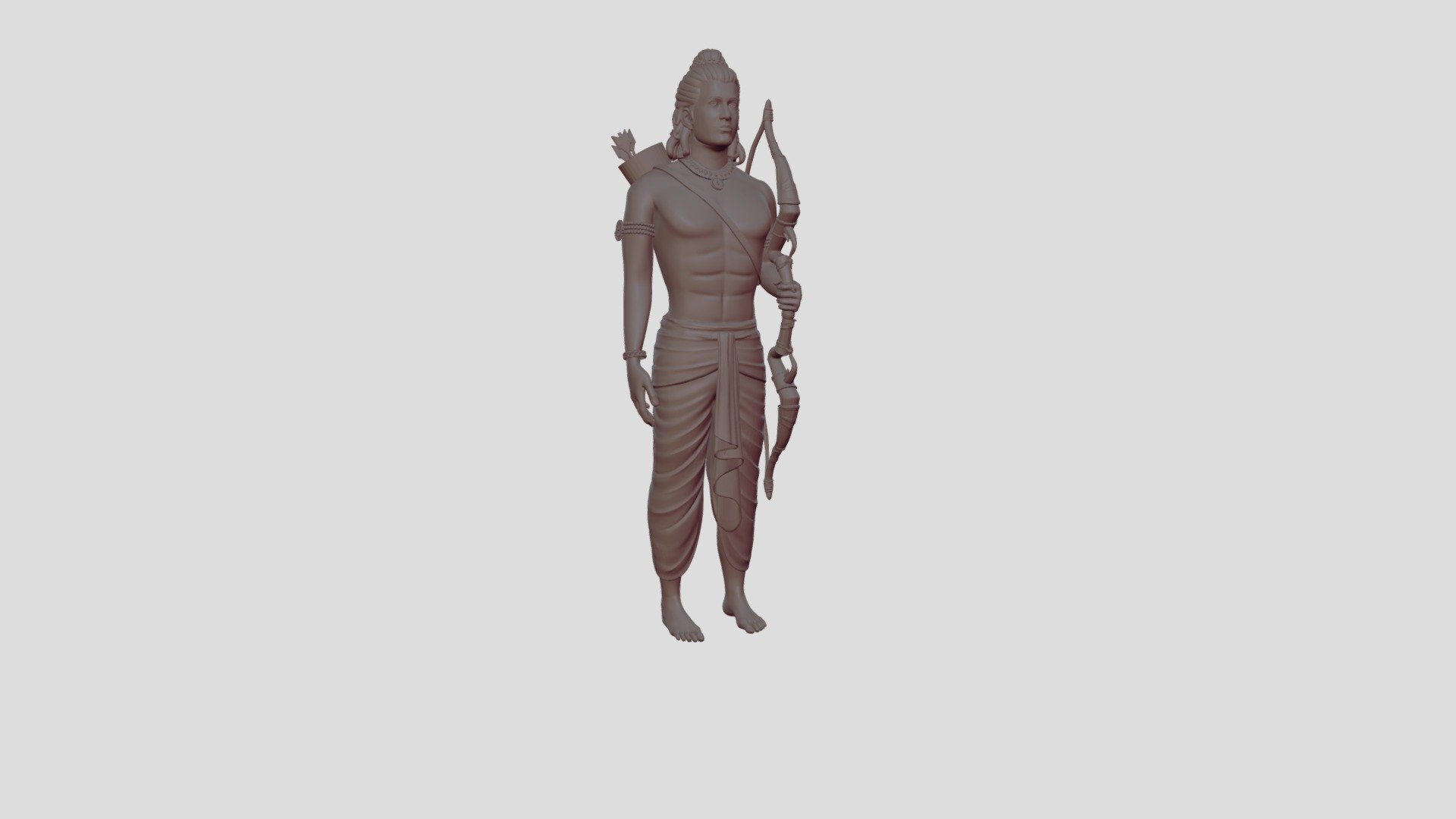 Indian God Ram - Buy Royalty Free 3D model by Karan.Malhotra [8fbada2 ...