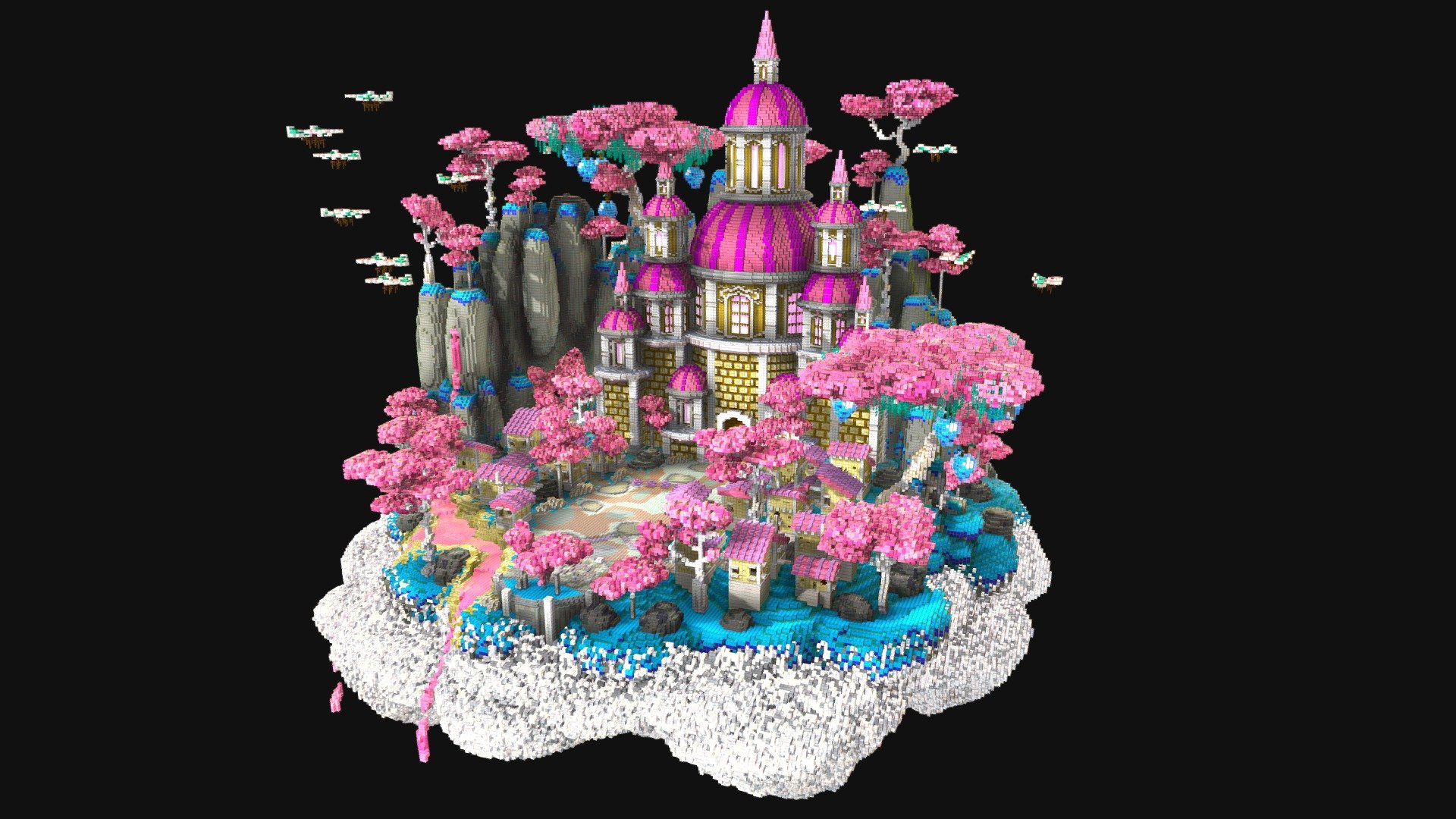 pink palace - 3D model by koxtar [8fbe03b] - Sketchfab