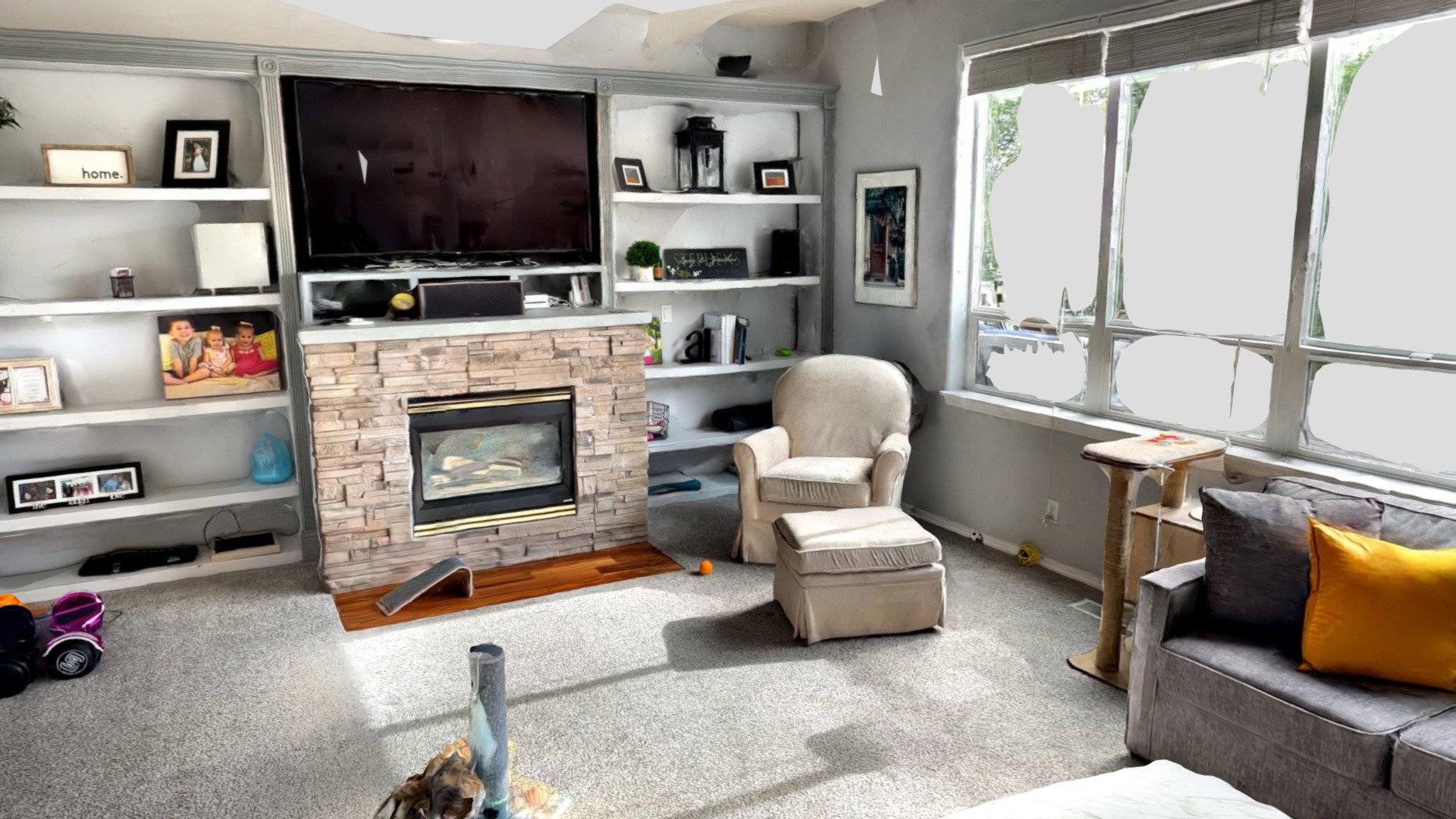 Living Room - Pixel-to-Mesh - 3D model by EveryPoint [8fbeece] - Sketchfab