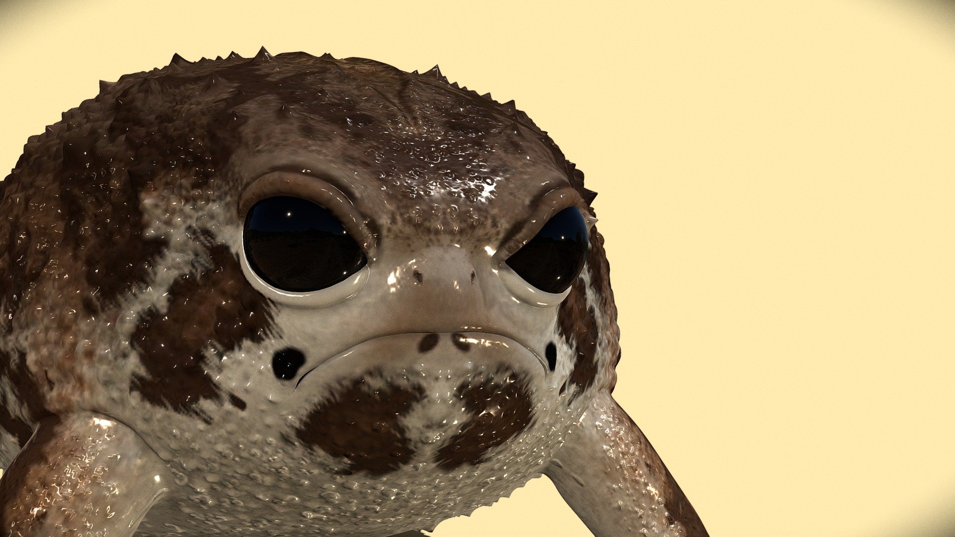 Fwog - Buy Royalty Free 3D model by Zyleck [8fbef66] - Sketchfab Store