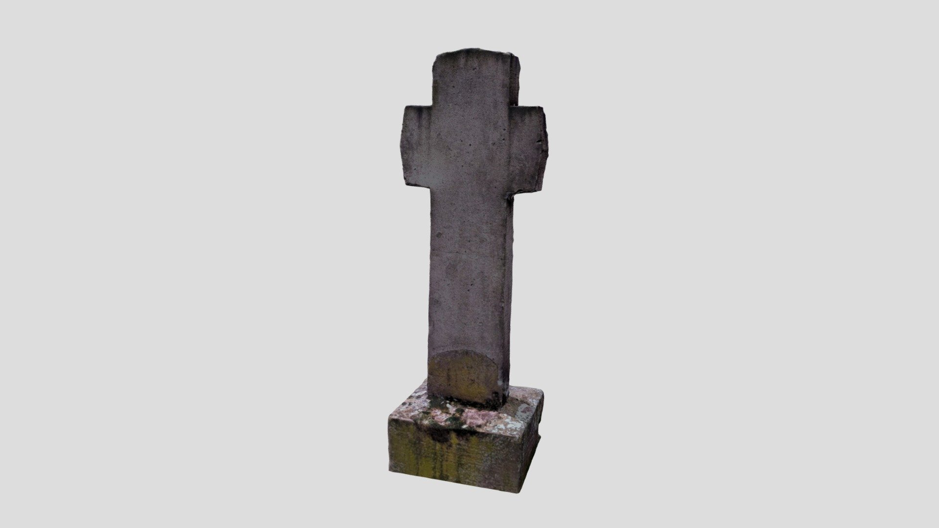 Historic Grave Stone Cross 2 - Download Free 3D model by Weitblick.ai (@weitblick_ai) [8fbf069 ...