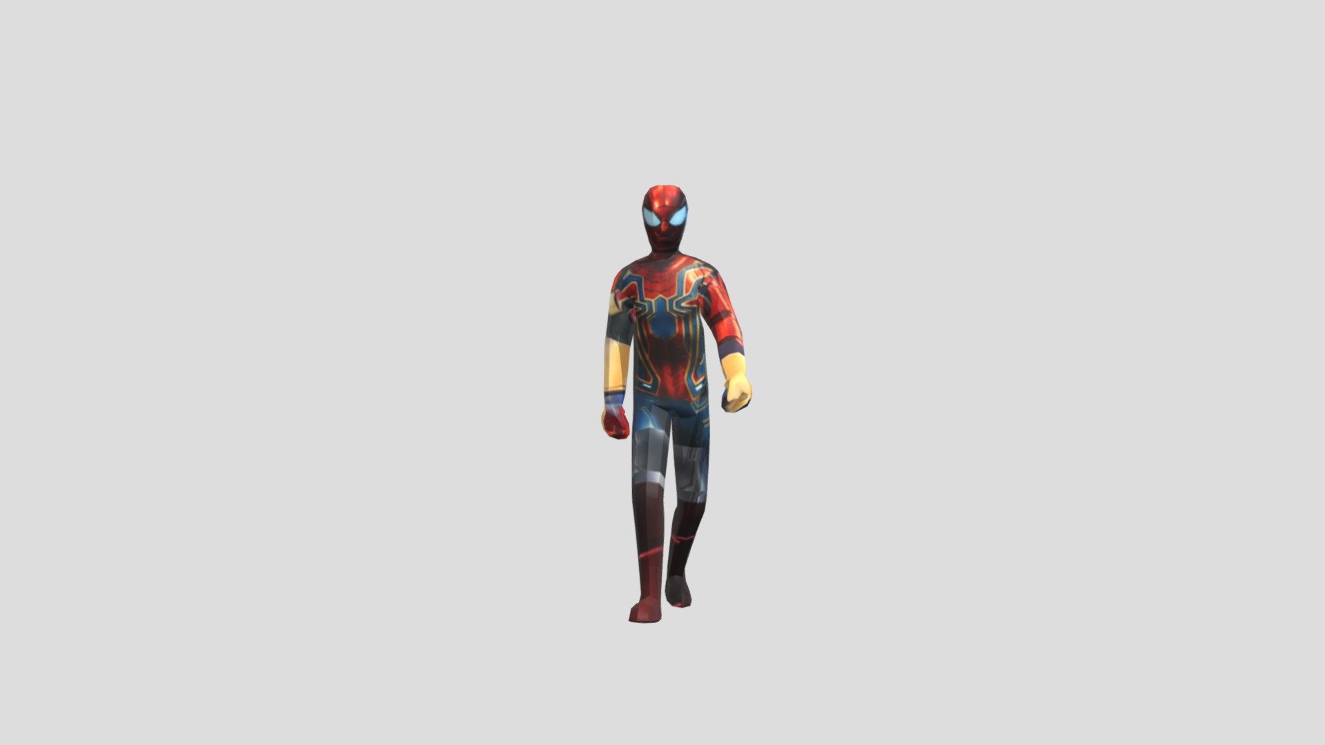Tom iron spiderman Walking fts 3d - Download Free 3D model by ...