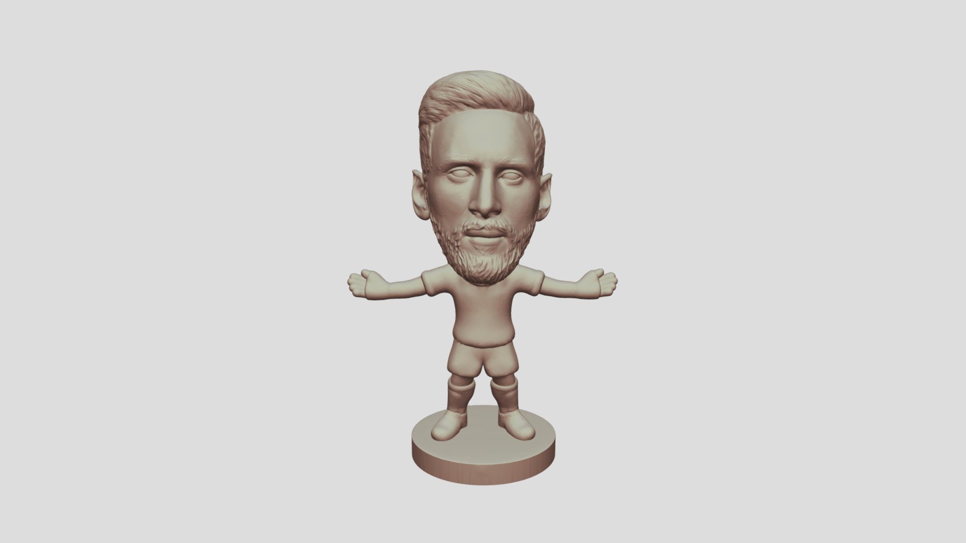 Messi - 3D model by Dany93 [8fc0060] - Sketchfab