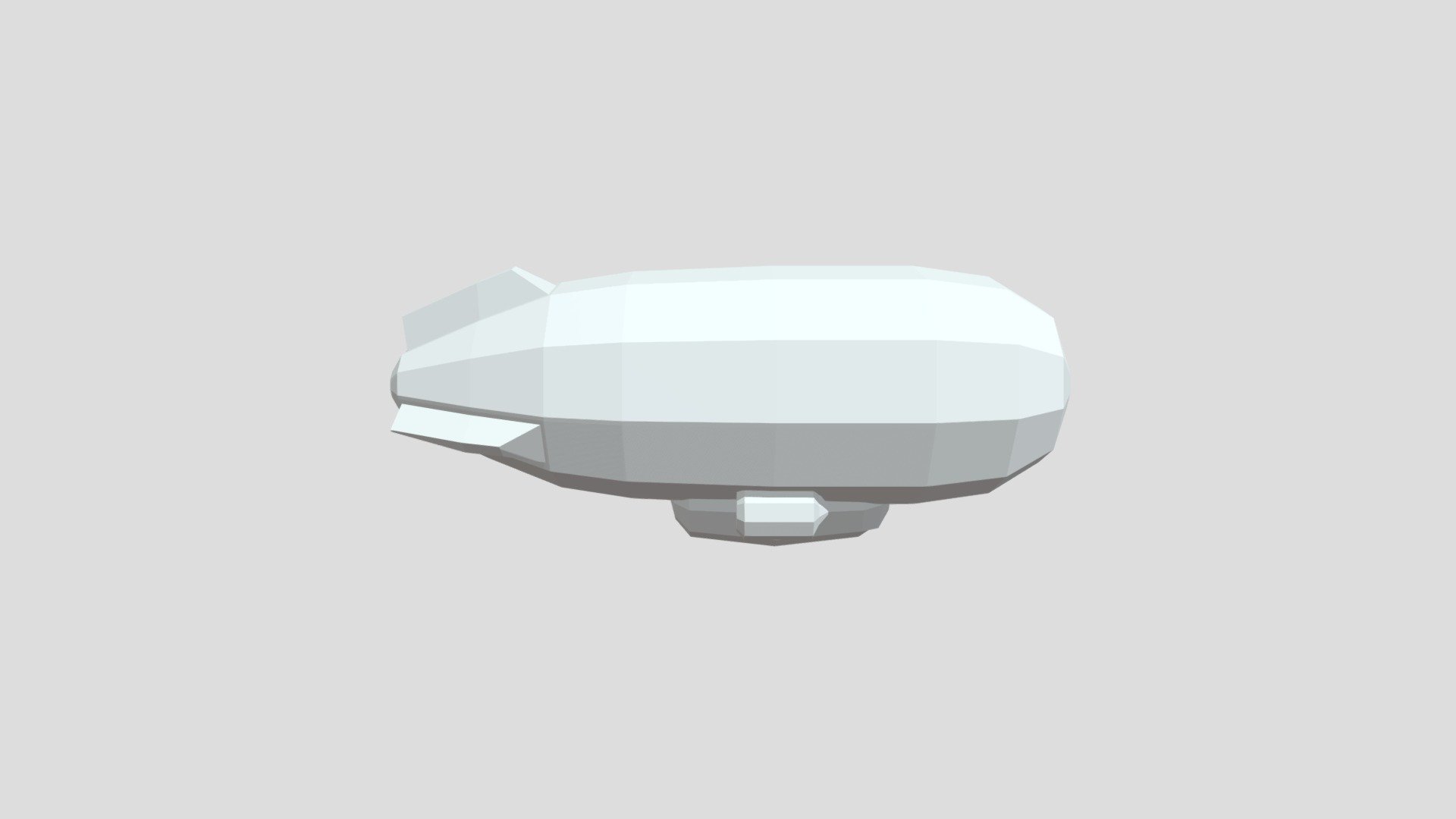Fishgame Blimp - Download Free 3D model by Moe The Modeler And Skidder ...