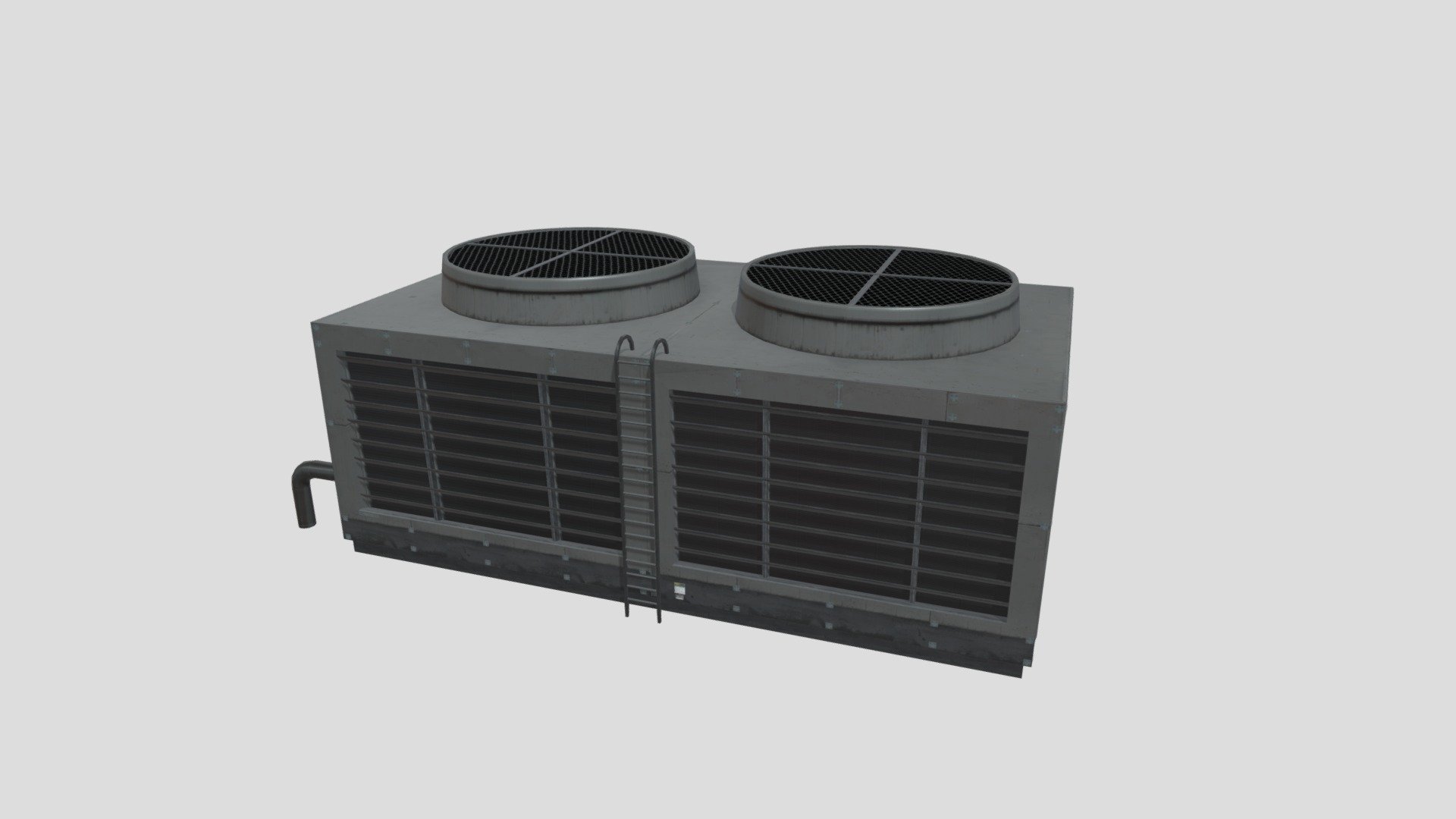 Air - cooled water chiller - Download Free 3D model by 3Dji [8fc06d4 ...