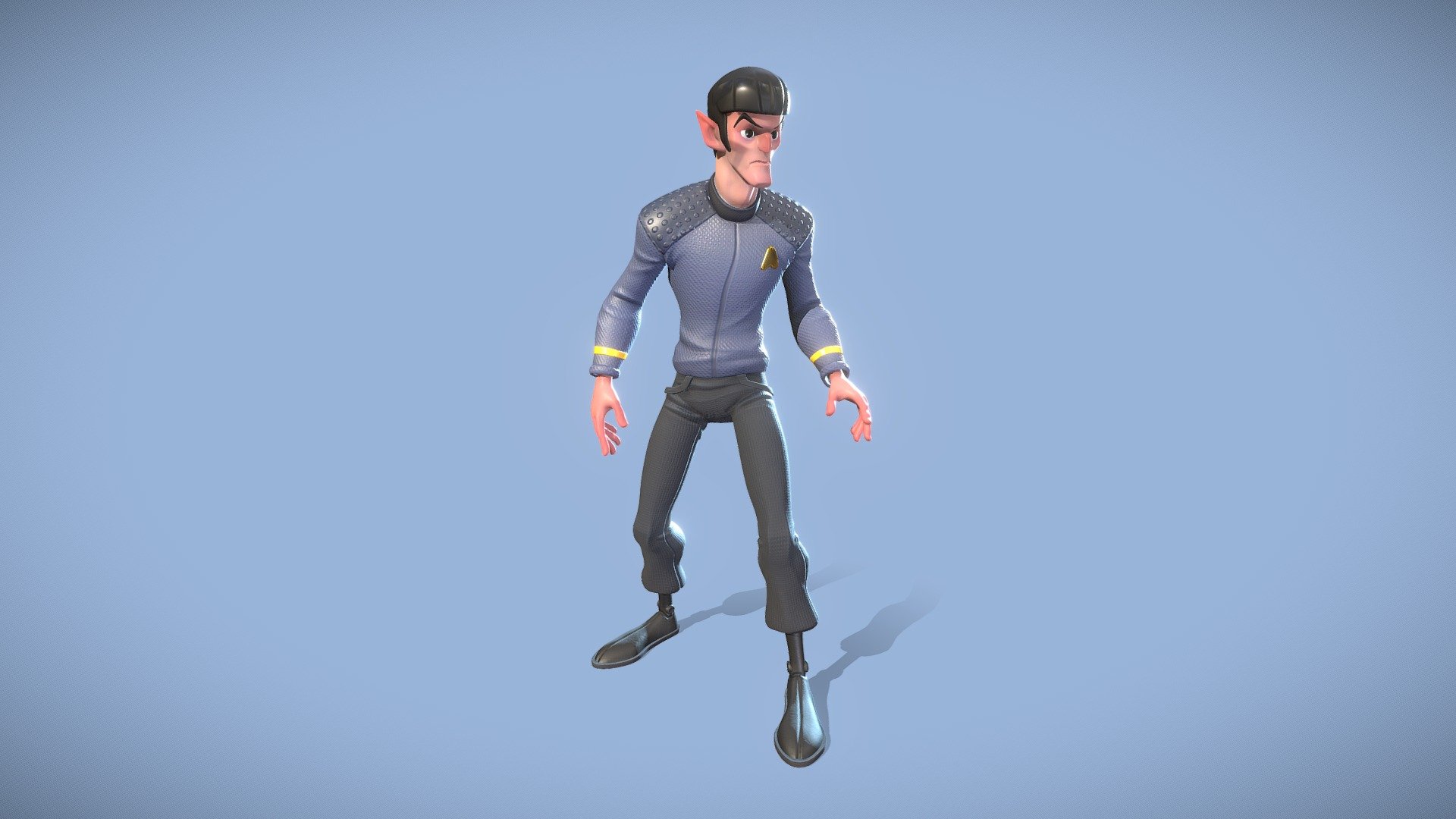 Spock - Download Free 3D model by fxmelard (@fx) [8fc07ce] - Sketchfab