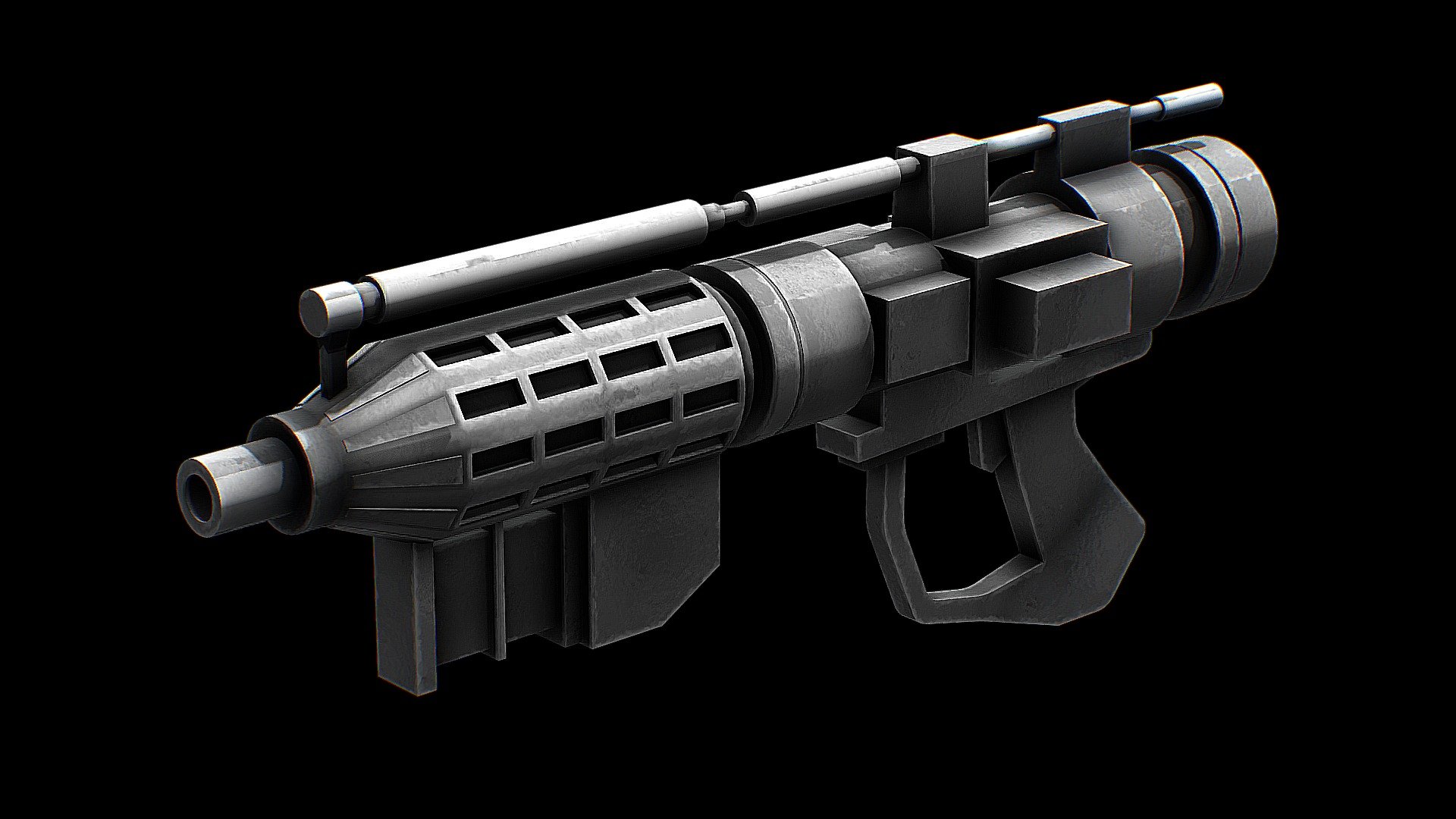E-5 Blaster Rifle - Download Free 3D model by A308 Digital (@A308 ...