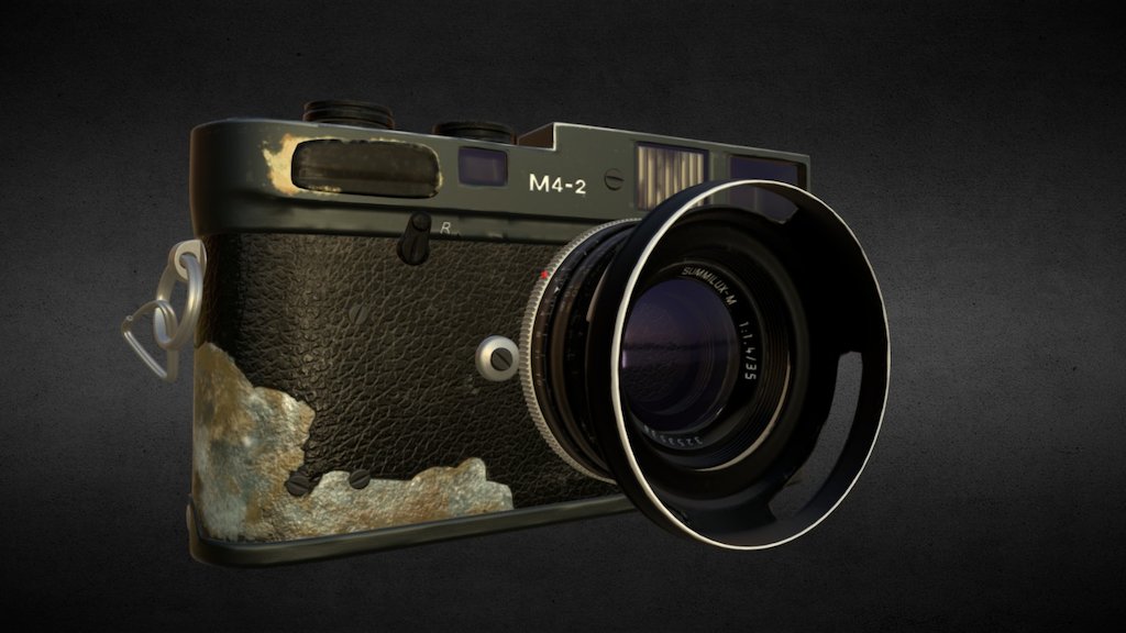 Leitz M4-2 - 3D model by Aiyui [8fc312d] - Sketchfab