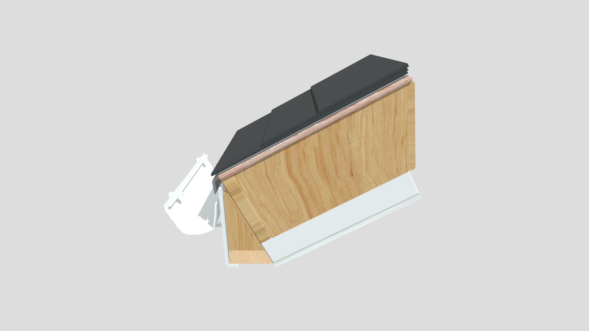Roof Model - 3D model by woowjo [8fc3202] - Sketchfab