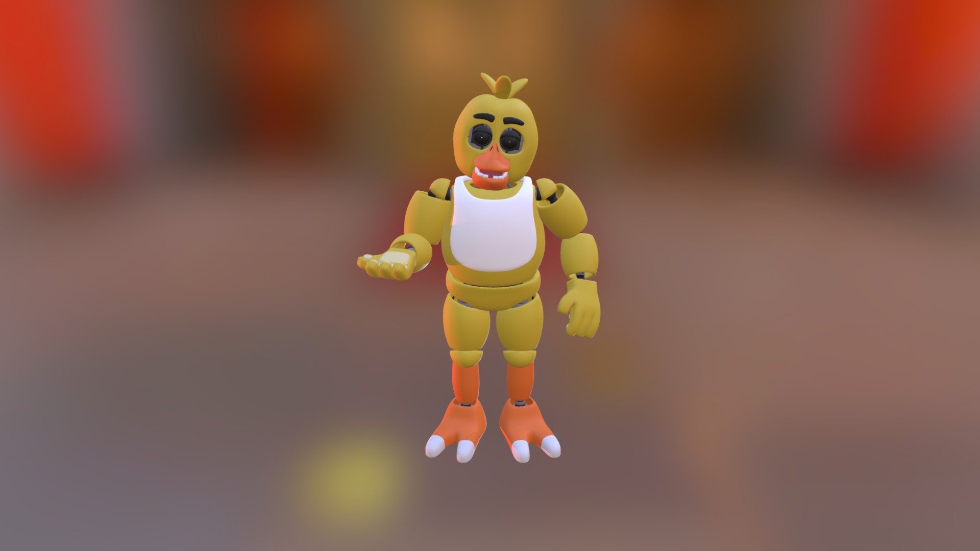 1ST CHICA - Download Free 3D model by Superevilspringtrap1738 ...