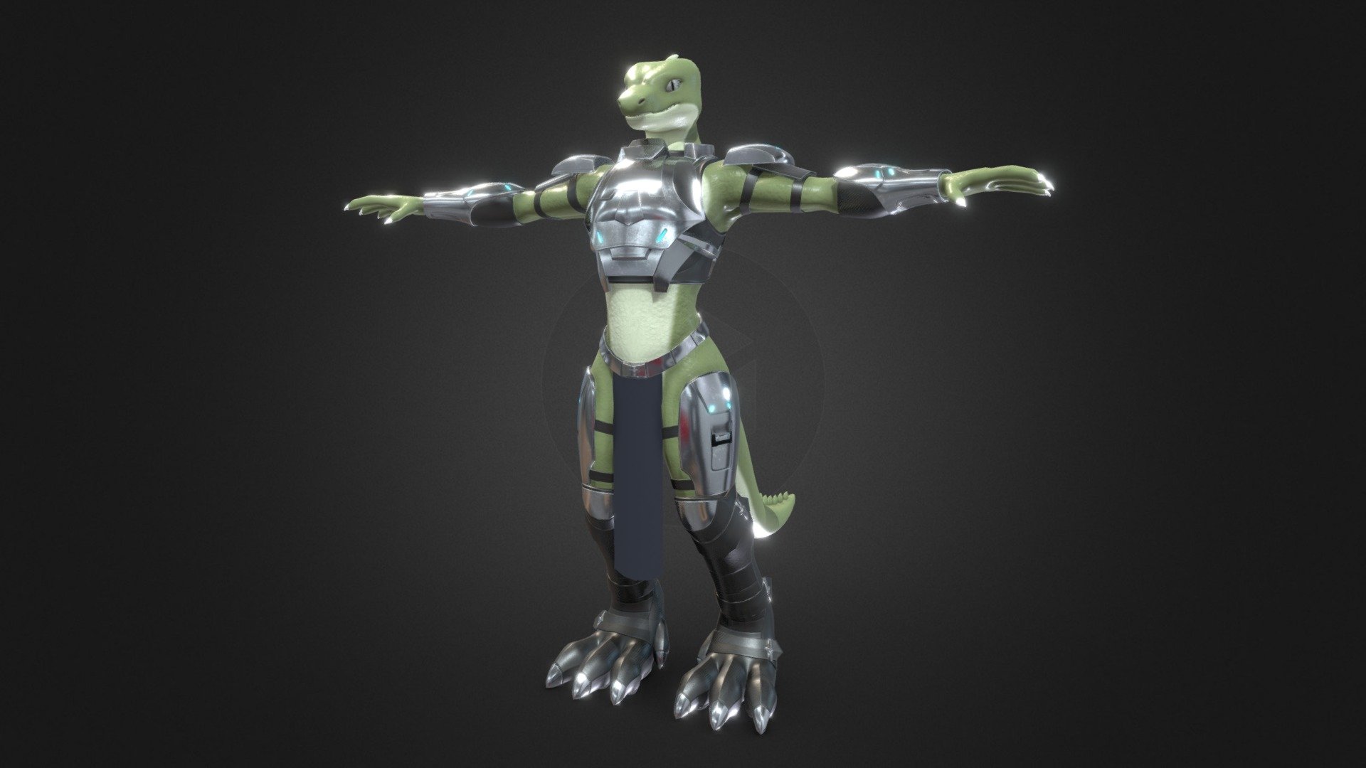 Armor Suit [Commission] - 3D model by ArtCarmesi (@shadowcarmesi ...