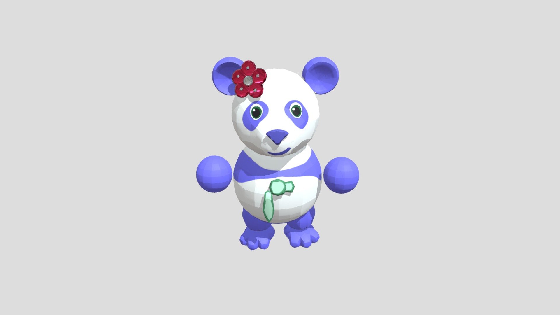 Panda - 3D model by p31055 [8fc7e3c] - Sketchfab