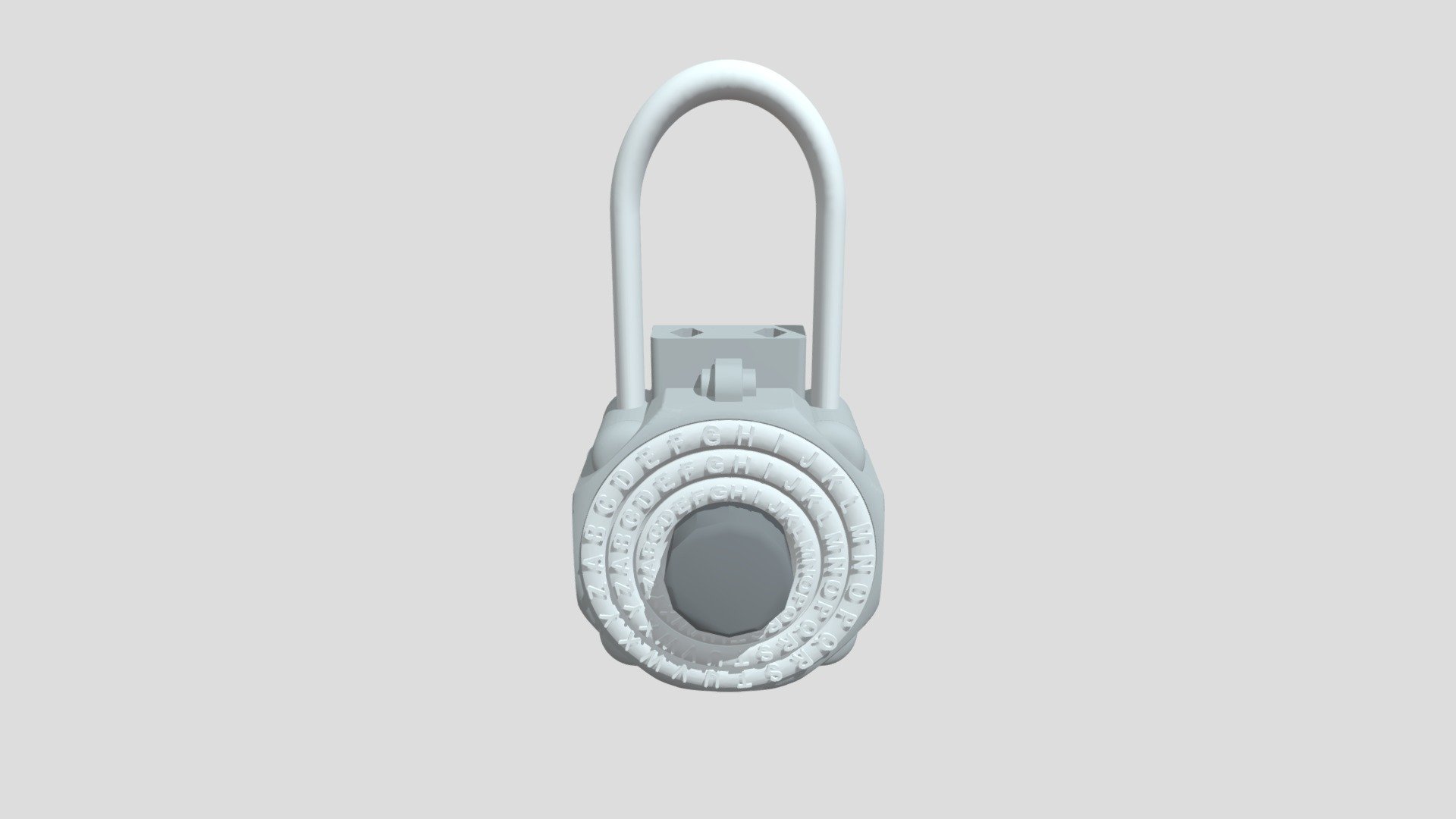 Combination Lock - 3D model by cspasman [8fc817d] - Sketchfab