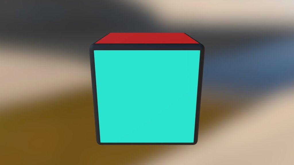 Cube With 7 Materials＆ Vertex Color - 3D model by hugo2016 [8fc85e2 ...