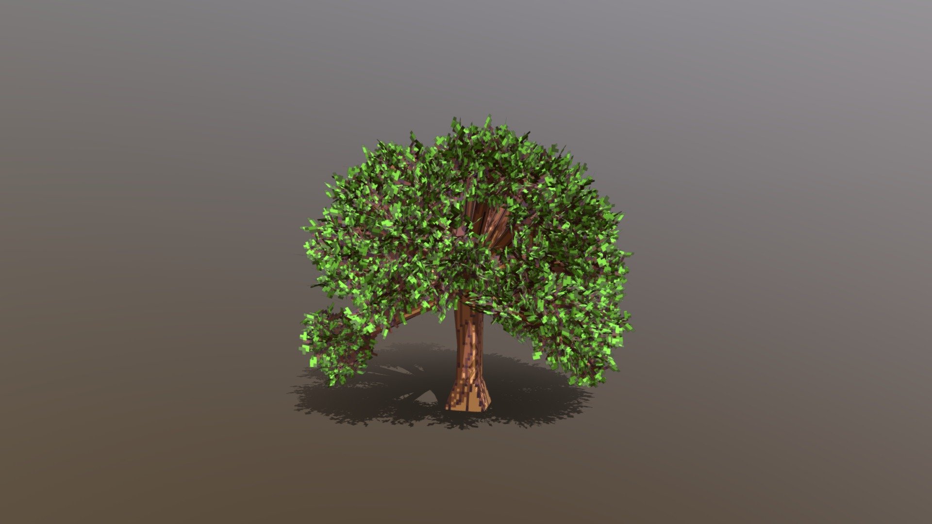 Pixel Tree - 3D model by 235U (@LennonClark) [8fc8623] - Sketchfab