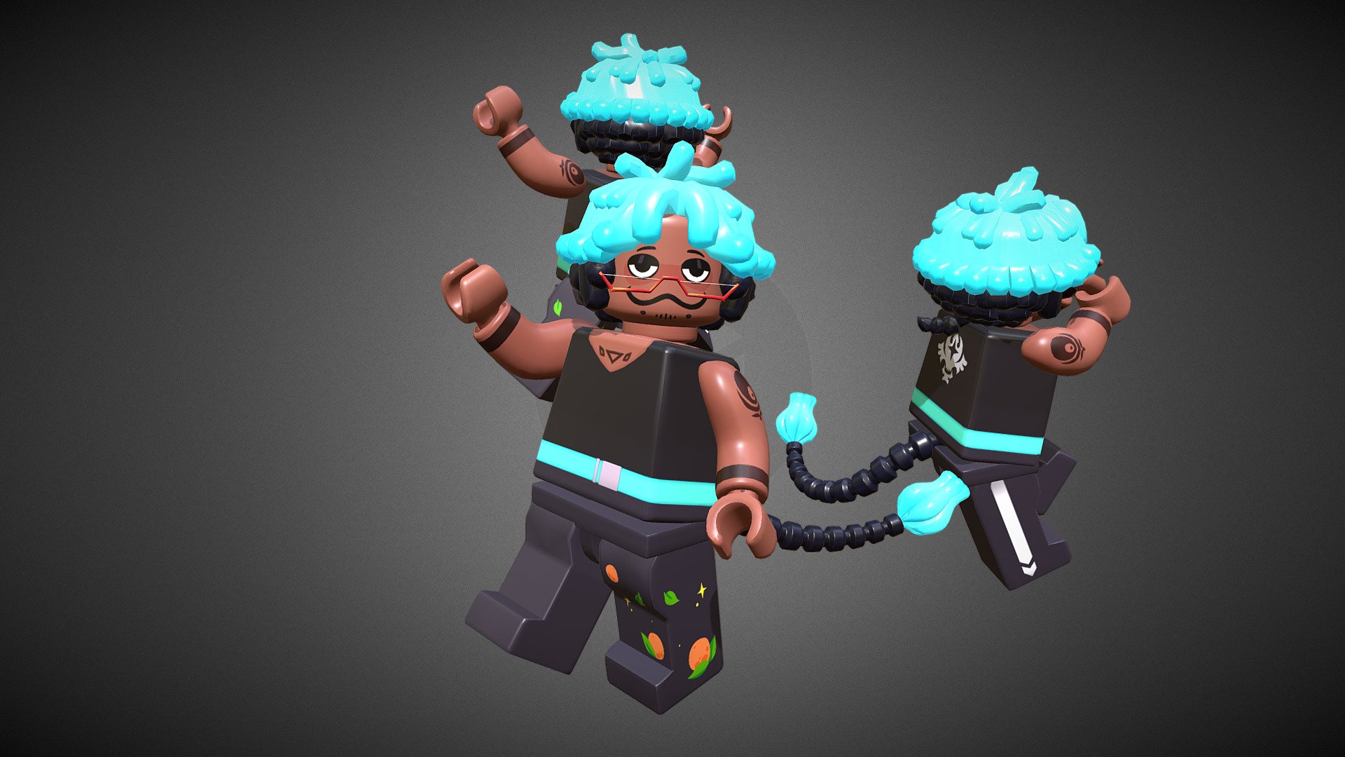 Lego Apollo - 3D model by Cosmind (@Cosmindart) [8fc8a25] - Sketchfab