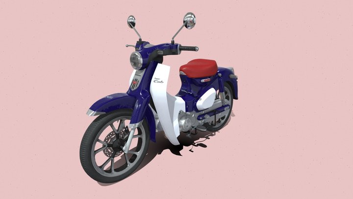 Supercub 3D models - Sketchfab
