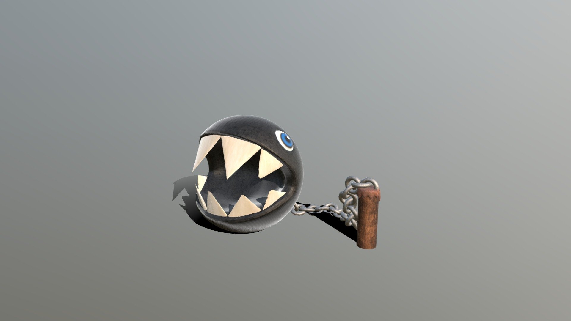 Chain Chomp - 3D model by Smokey (@dylanverm02) [8fc9c2d] - Sketchfab
