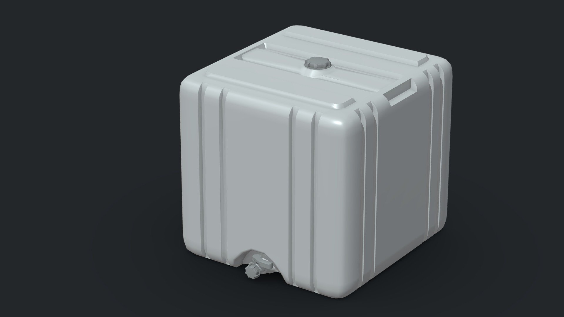 FMB_Container Box - Download Free 3D model by FreeMeshBase [8fca07e ...