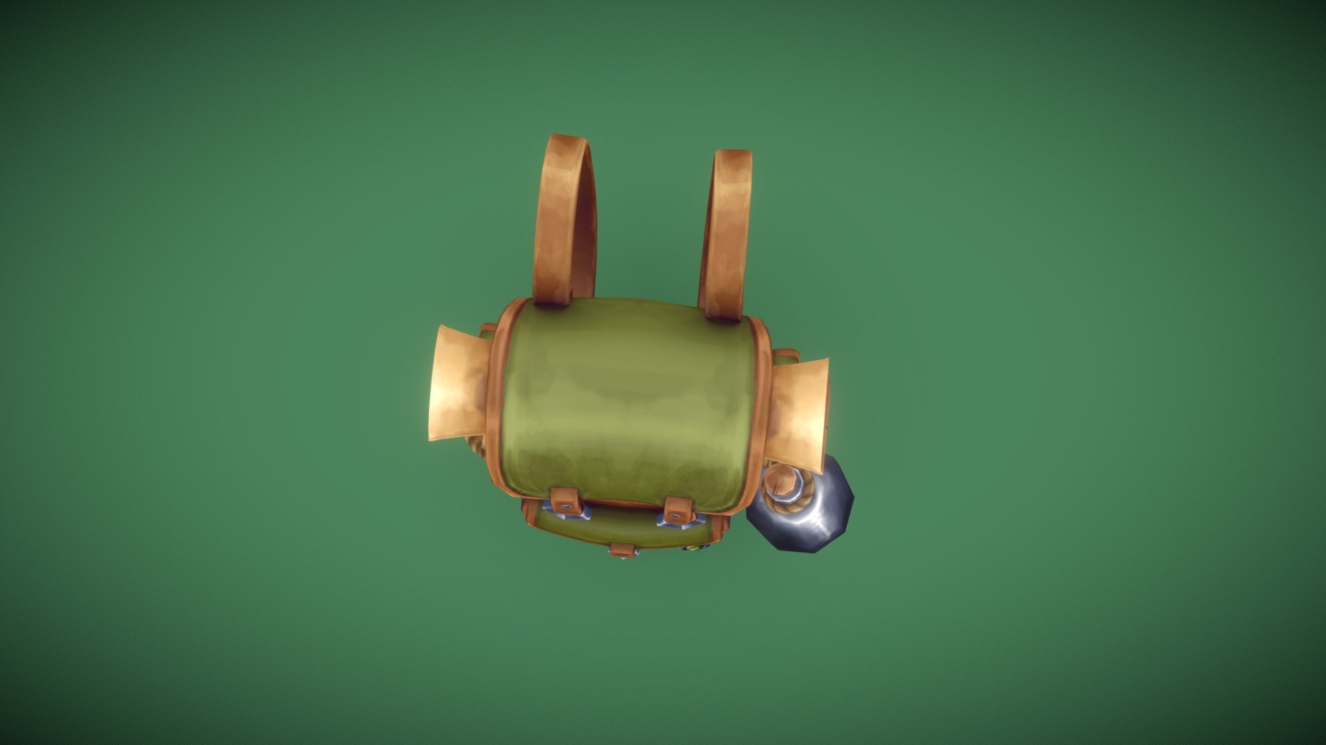 Game ready prop-Handpainted backpack - 3D model by j_zhang [8fca20b ...