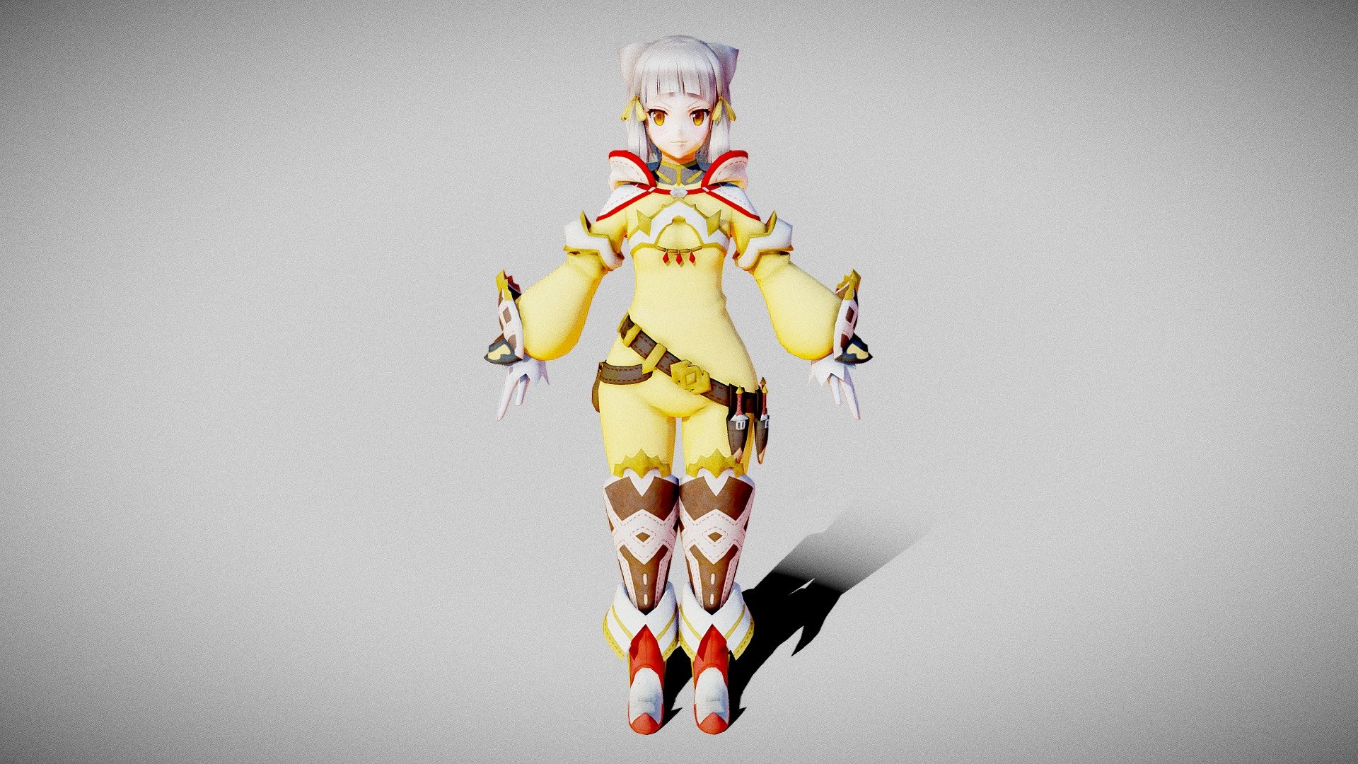 Nia - Download Free 3D model by 雨宮レン (@oscar3dmodel) [8fcb408] - Sketchfab