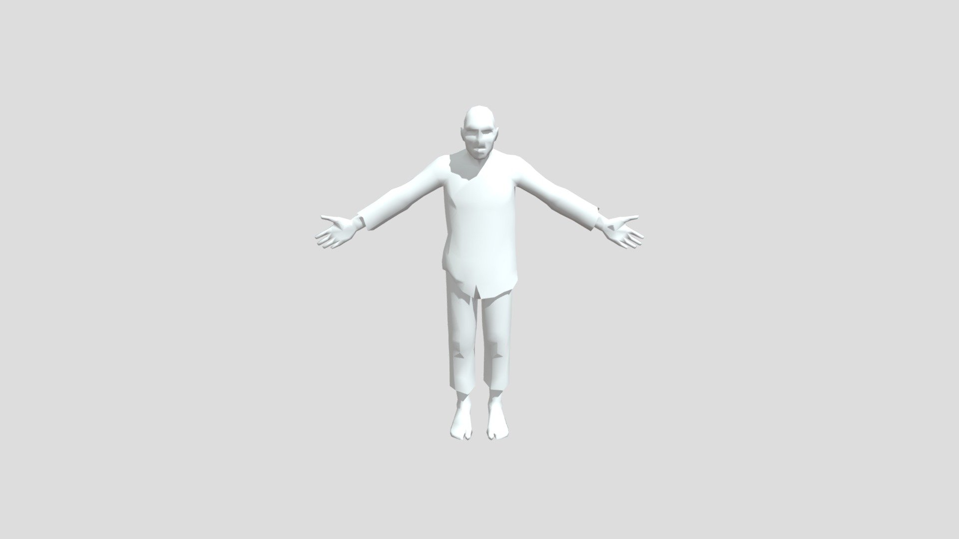 zombie_blank - 3D model by ayushsuperstar48 [8fcbed7] - Sketchfab