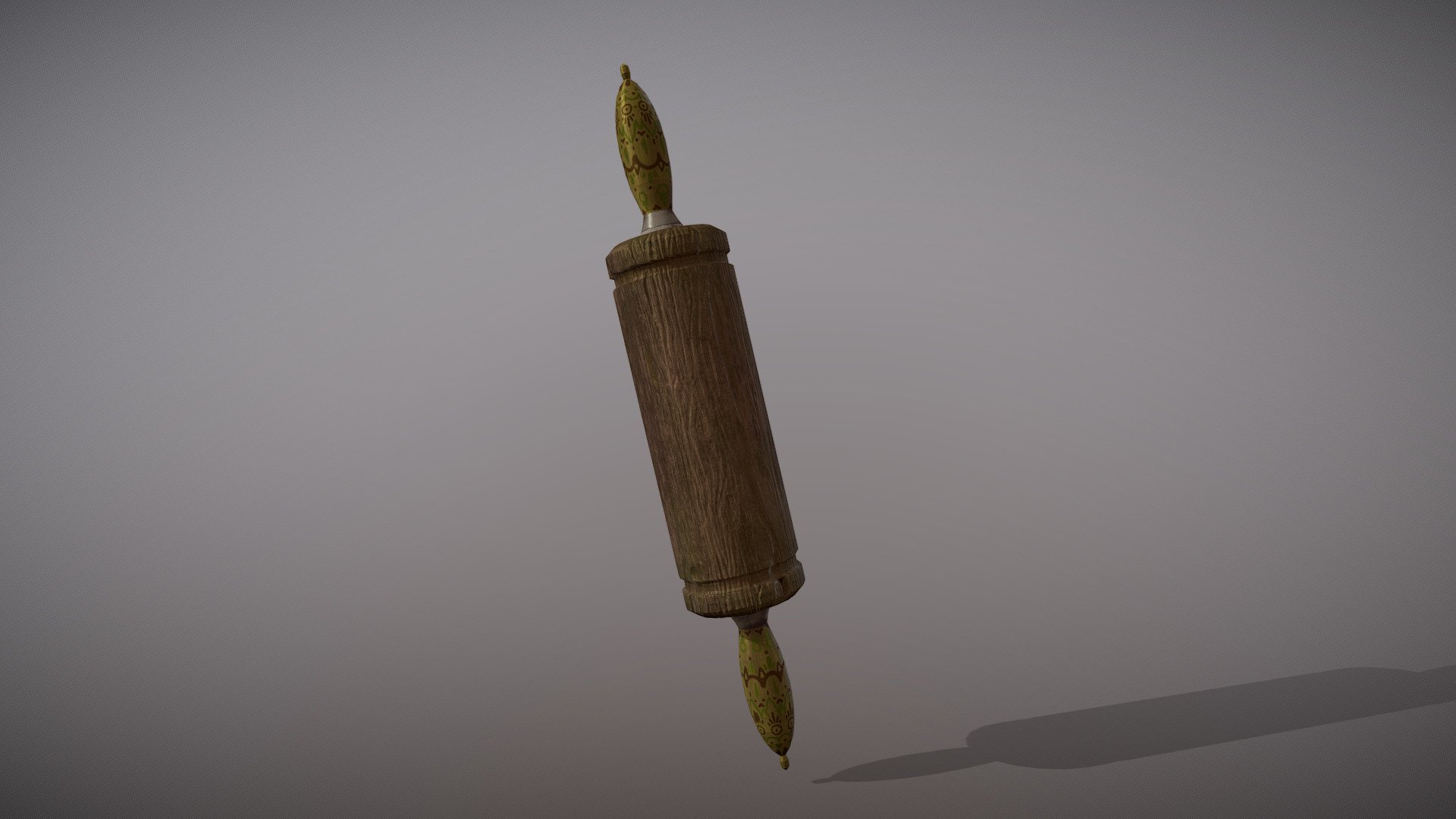 Rolling Pin - 3D model by Sara Giovanello (@phirecracker) [8fce5e3 ...
