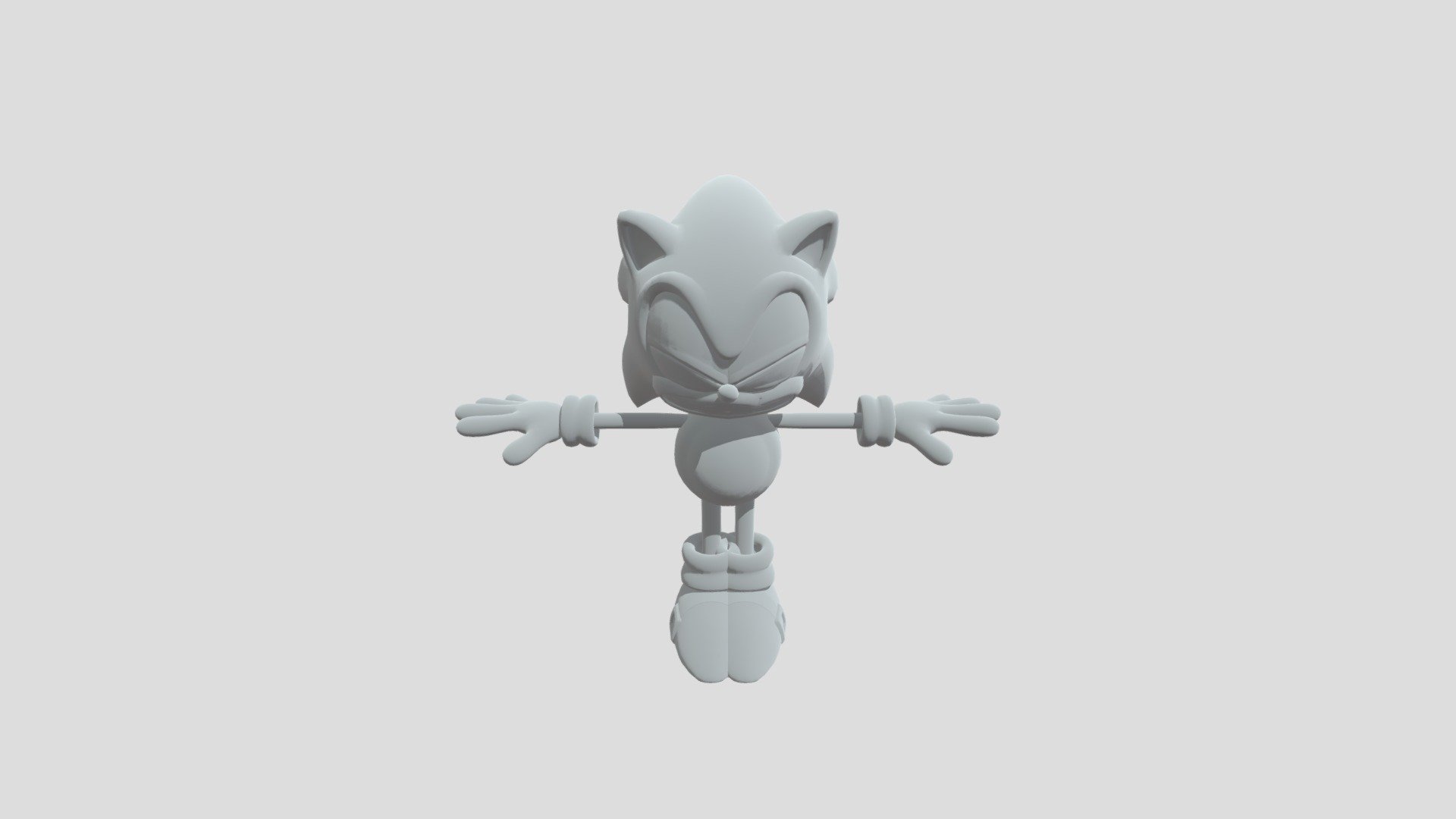 Sonic - Download Free 3D model by ericajanaina0 [8fcfe24] - Sketchfab
