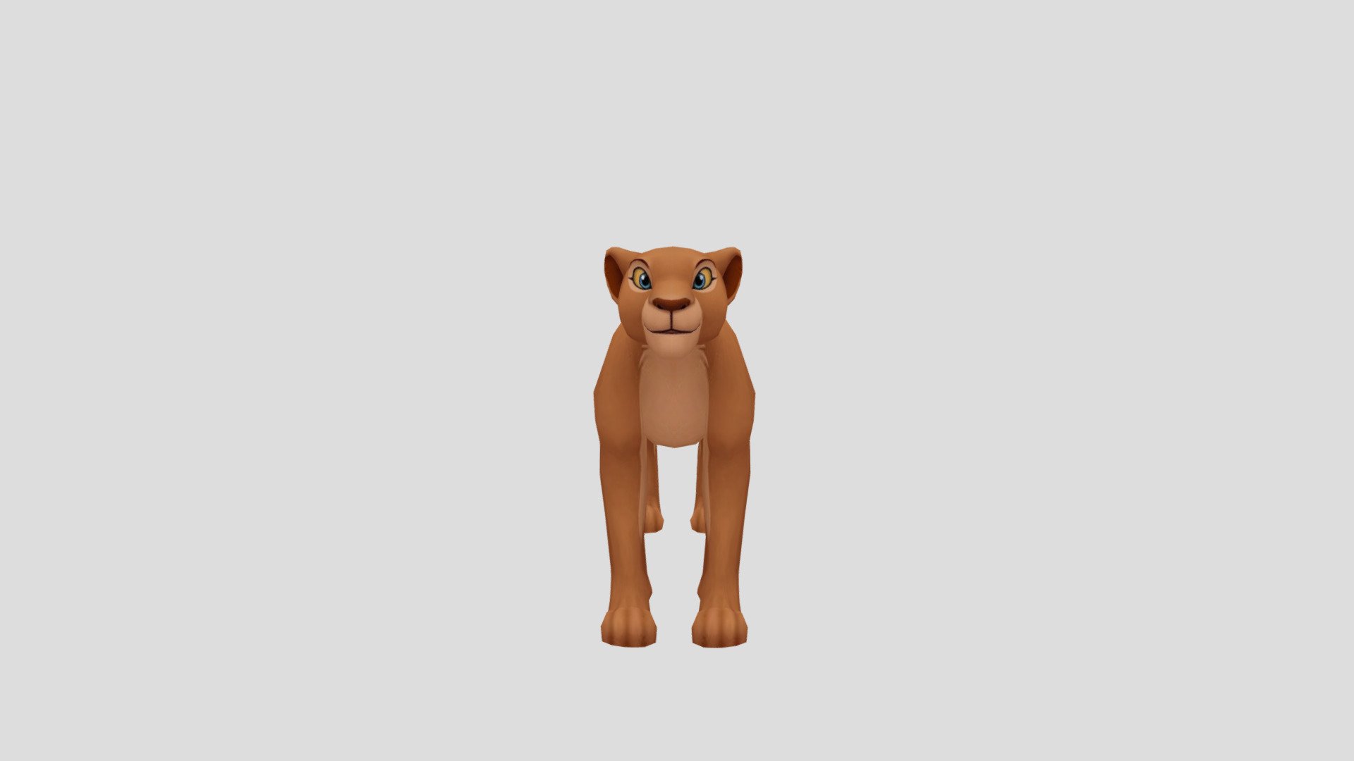 Nala (Lion king) - Download Free 3D model by productionsbtc008 [8fd2ab2 ...
