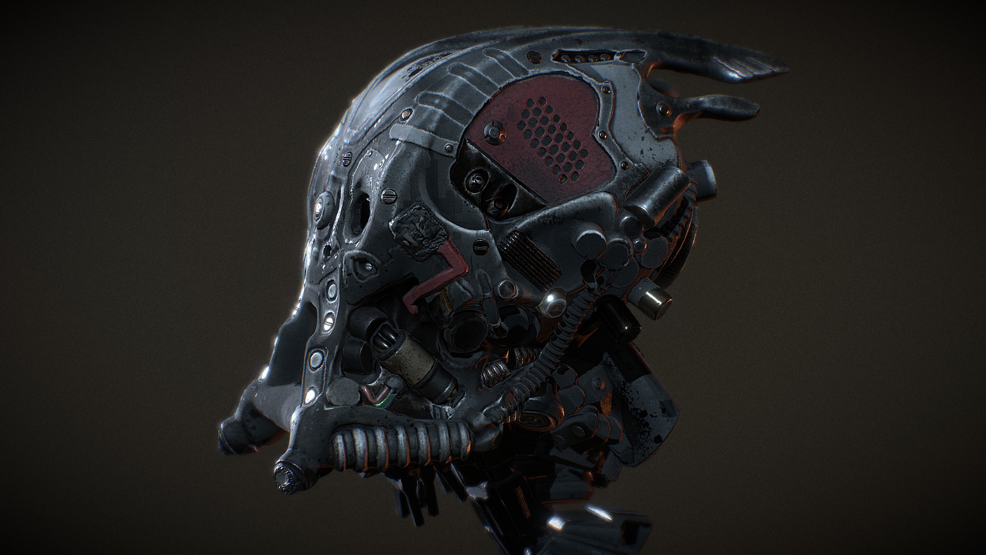 robot_head - 3D model by spiraloid [8fd2cf7] - Sketchfab