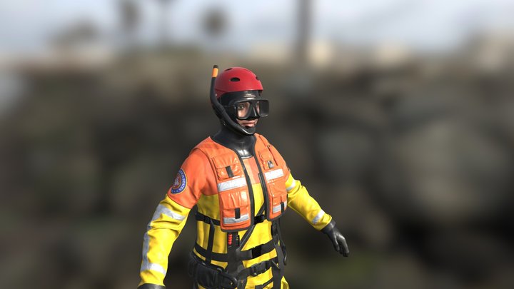 Swimmer 3D models - Sketchfab