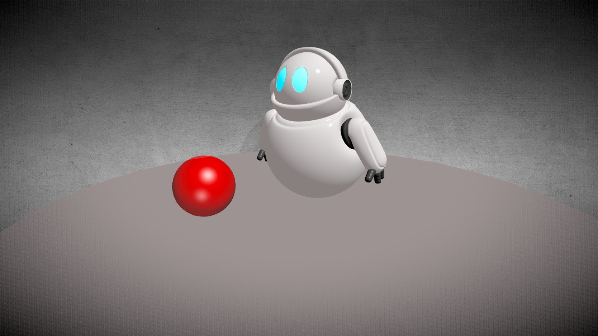 Roboball - Download Free 3D model by toskov [8fd40c9] - Sketchfab