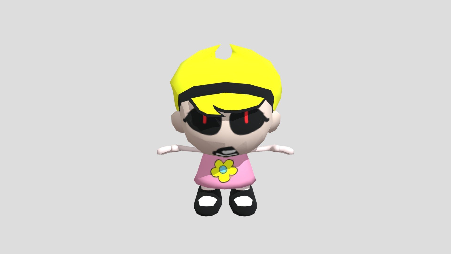 Mandy.exe Game Over Screen - Download Free 3D model by ...