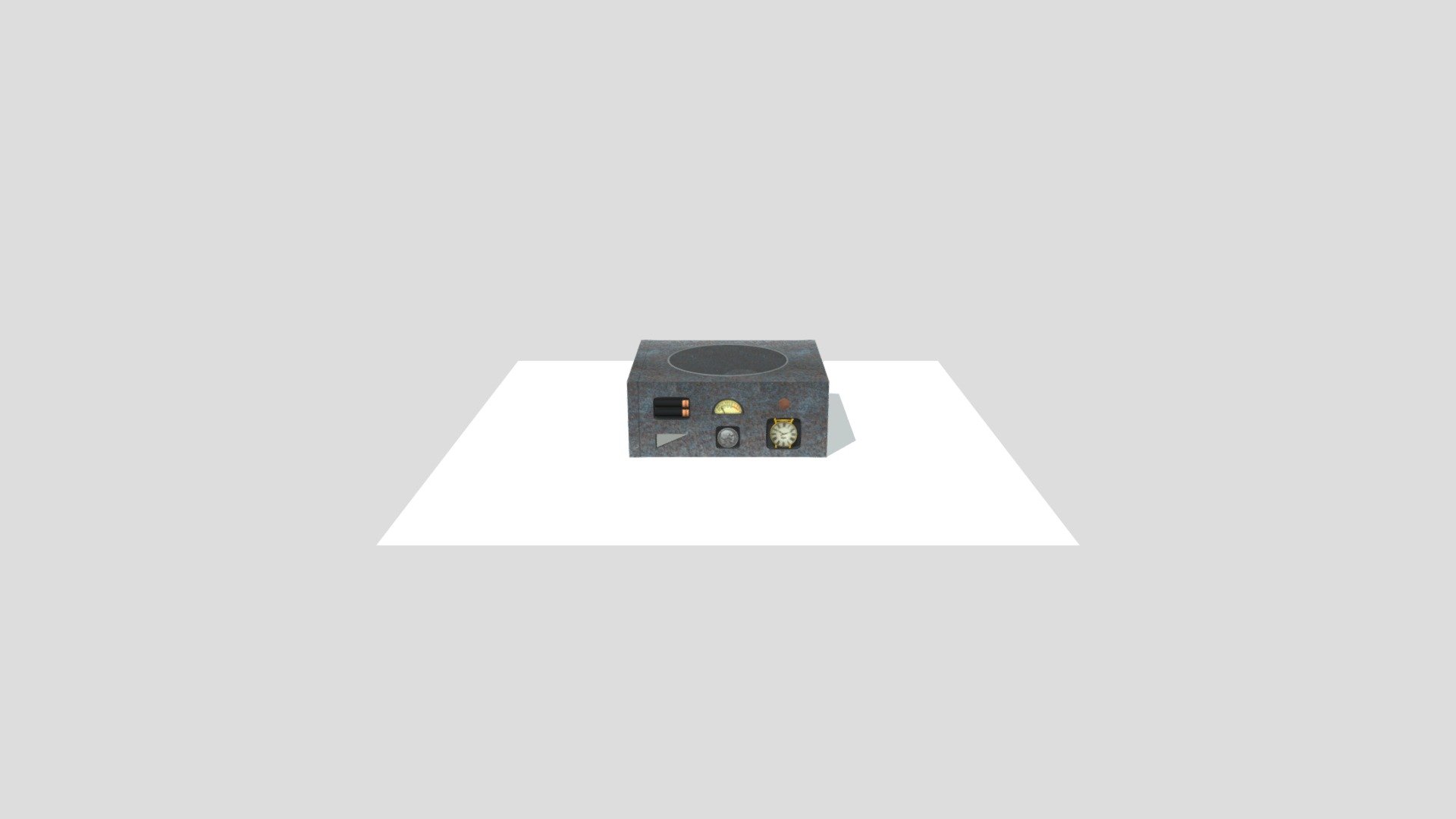 Strange Device Low Poly Model - 3D model by Imboneless [8fd43f4 ...