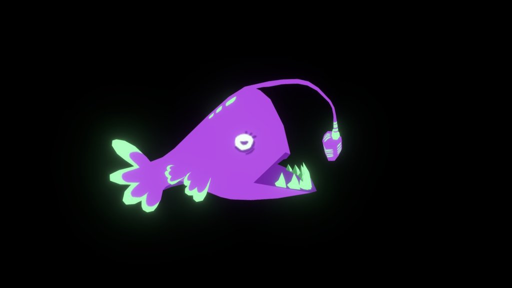 Microphone Anglerfish - 3D model by squiggs (@5qui99l3) [8fd4fb1 ...