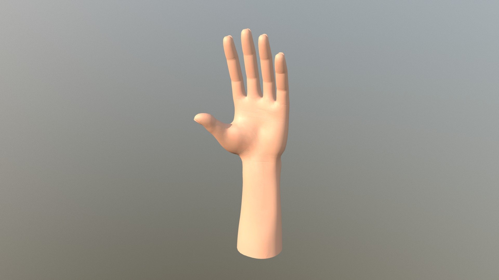 3D Modelling Study - Hand - 3D model by Konstantin Titaev ...