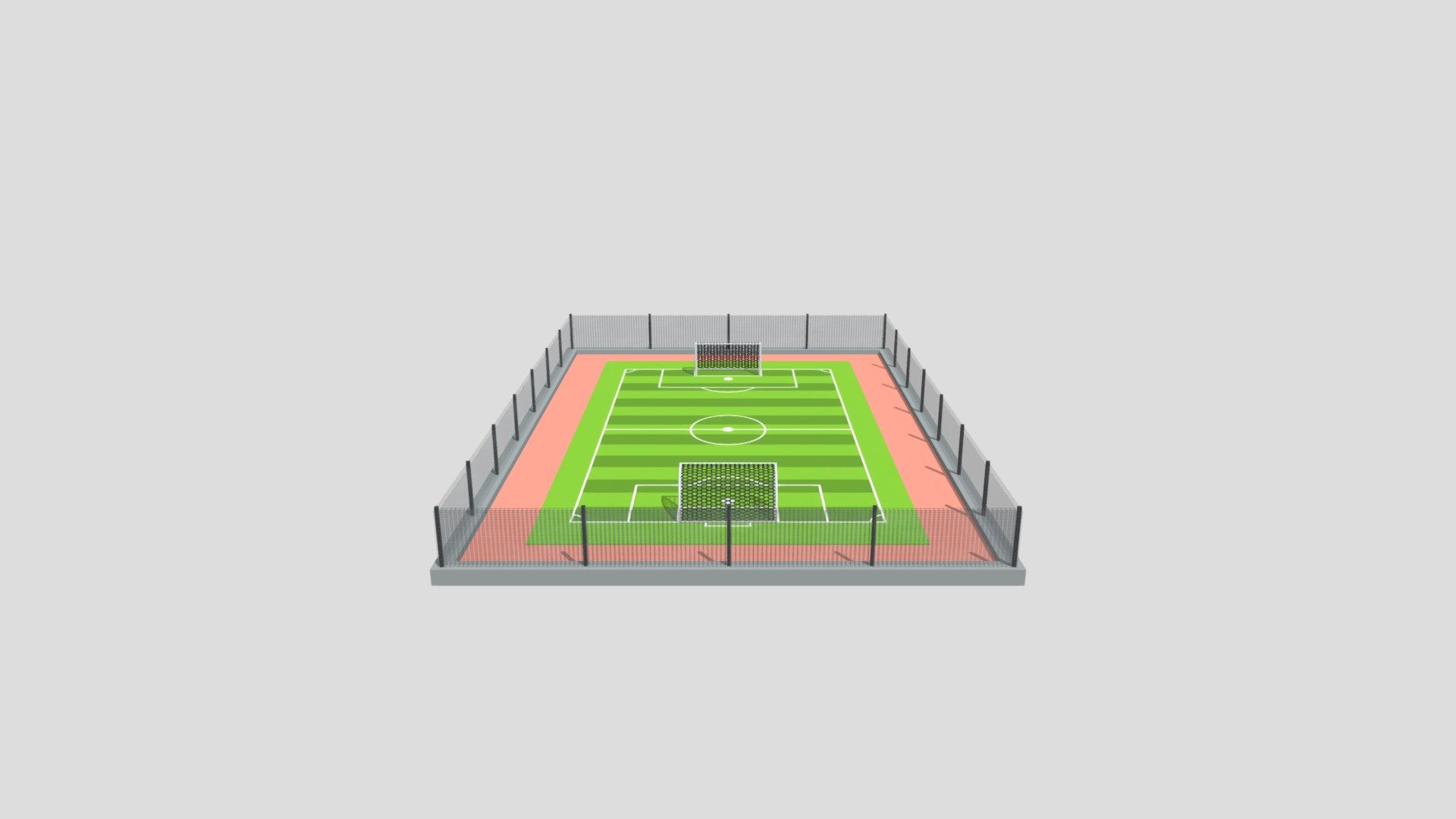 SoccerField - 3D model by skillmastersgames [8fd804f] - Sketchfab