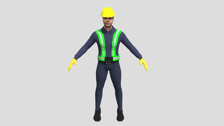 Worker 3D models - Sketchfab