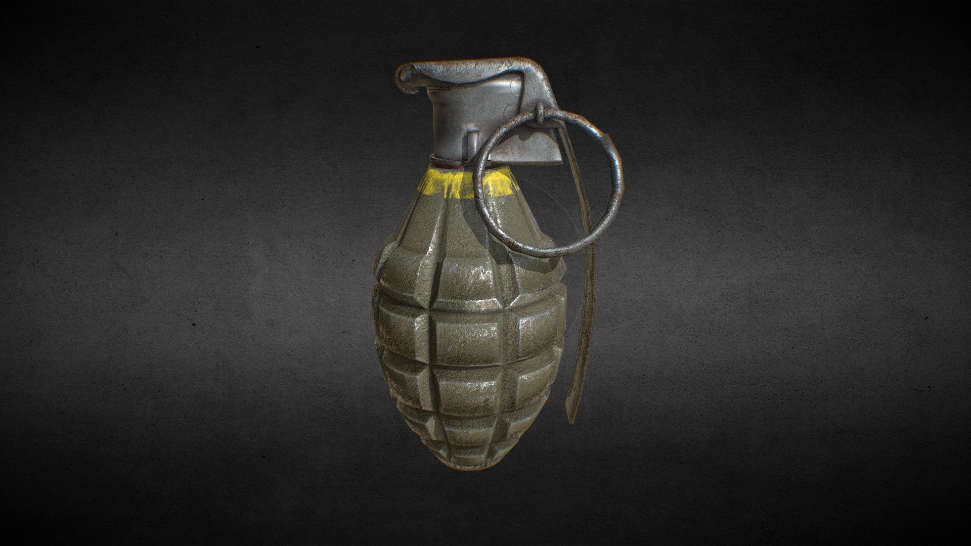 Mk2 Grenade (Game Assets) - Download Free 3D model by twirl [8fd9e92] - Sketchfab