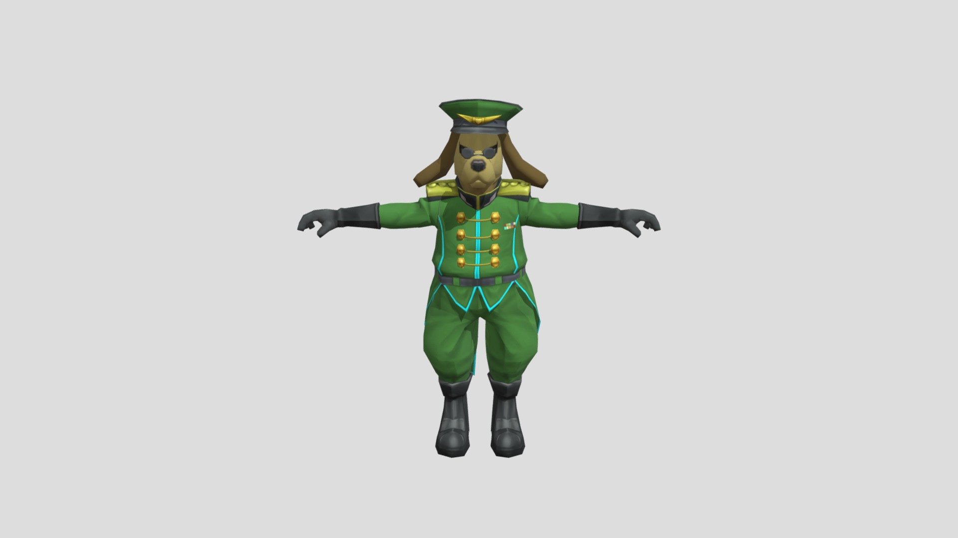 Captain Shears - Download Free 3D model by Zebuta [8fdce05] - Sketchfab