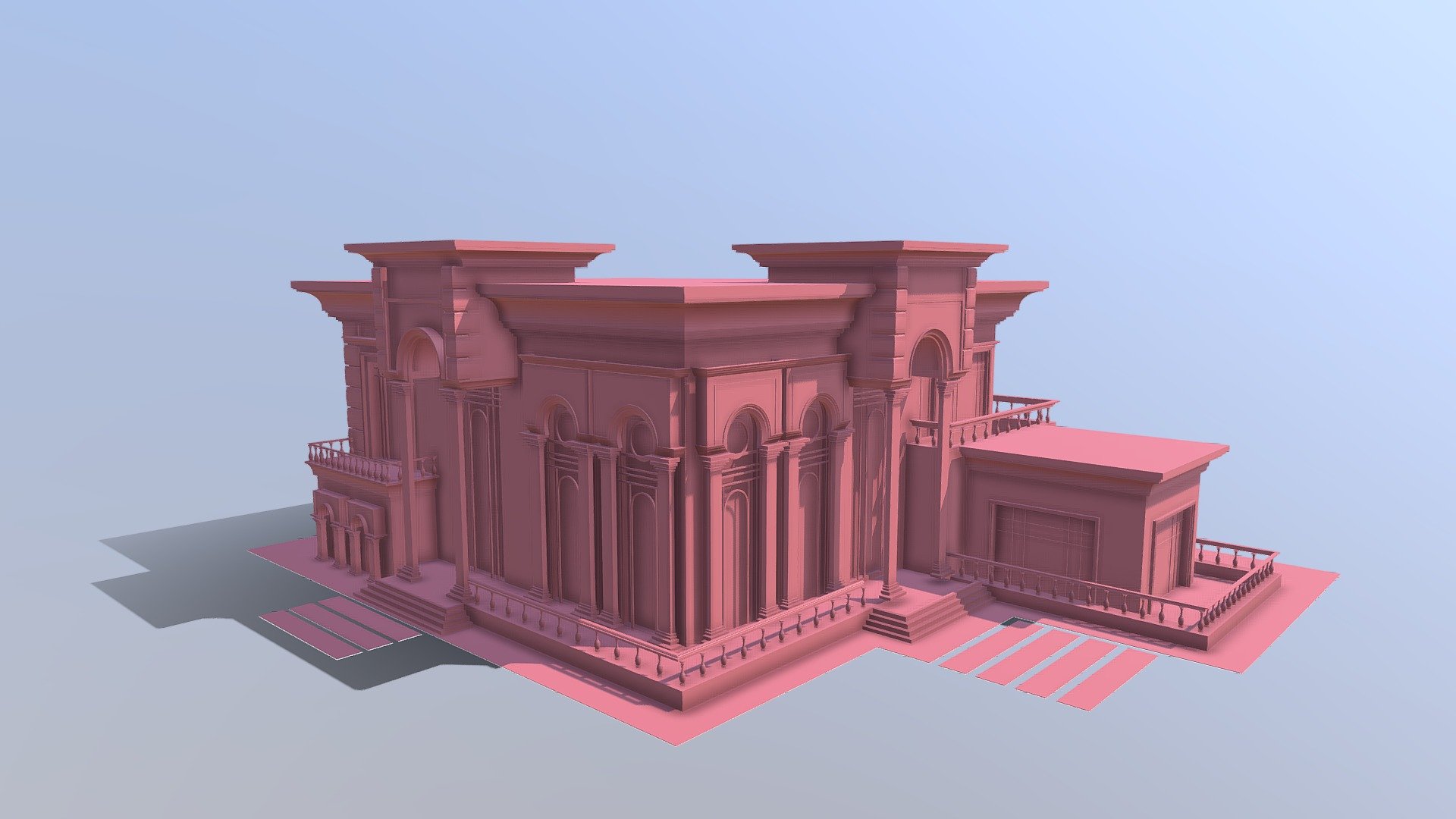 model in place - 3D View - {3D}3 - 3D model by zeinababdelrhman9 ...