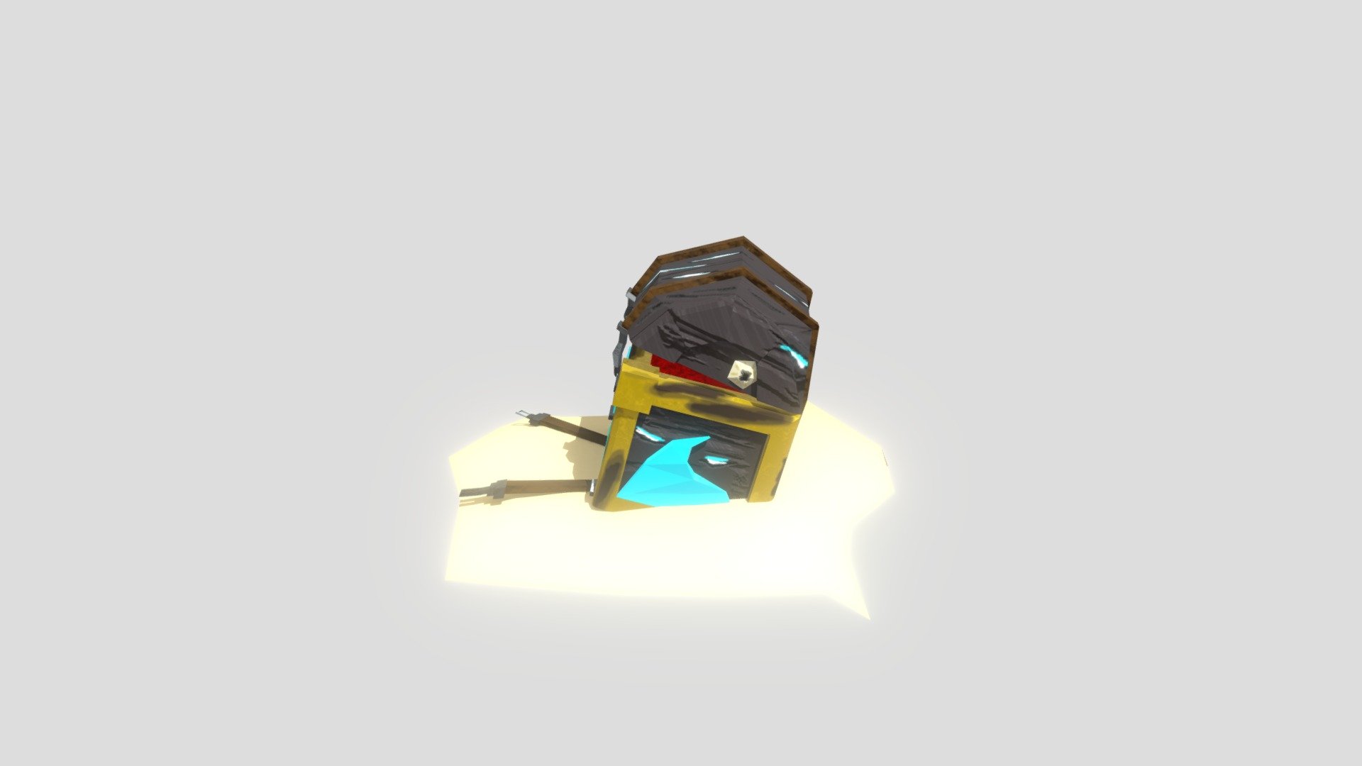 Deep Sea Chest - 3D model by finleypowell [8fe00dc] - Sketchfab