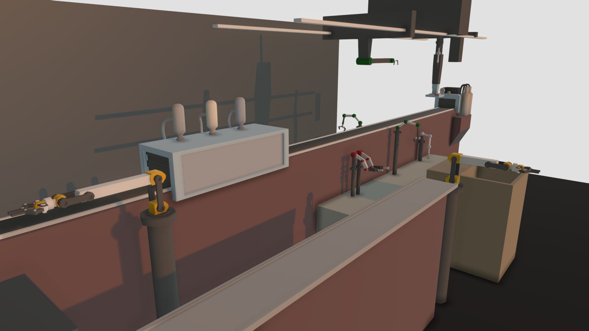Factory animation - 3D model by KloWorks [8fe1531] - Sketchfab